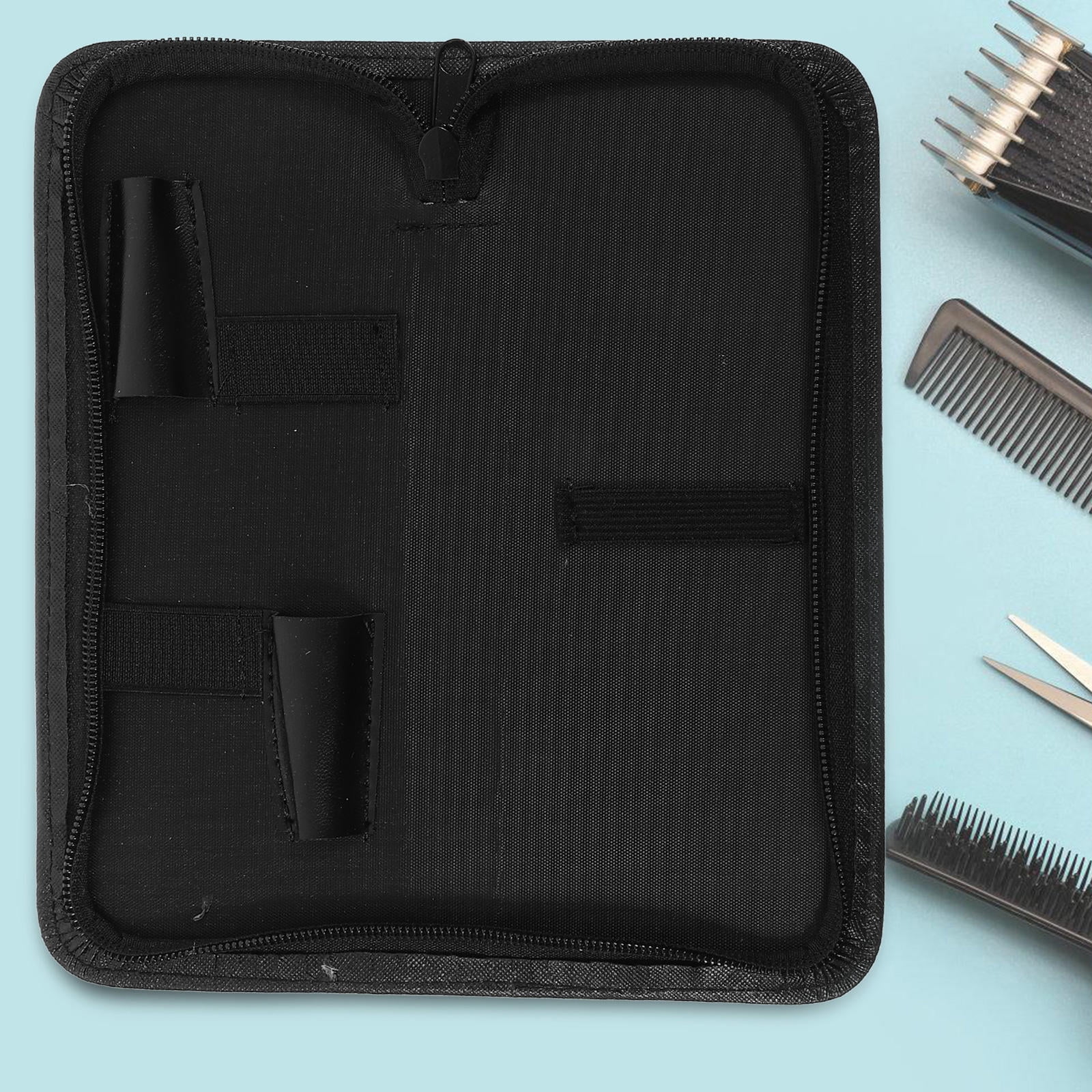 Greenadscape Professional Hair Scissors Cases 1Pcs Rectangular Black Pu ...