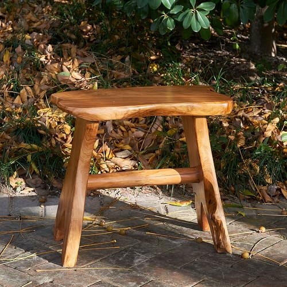 Greenage Cedar Roots Wooden Stool Naturally Shape Large 20" x 13" x 18 ...