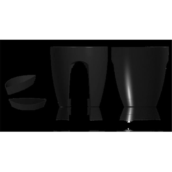 Greenbo GPR01 Rail Planter in Black, Set of 2 - Walmart.com