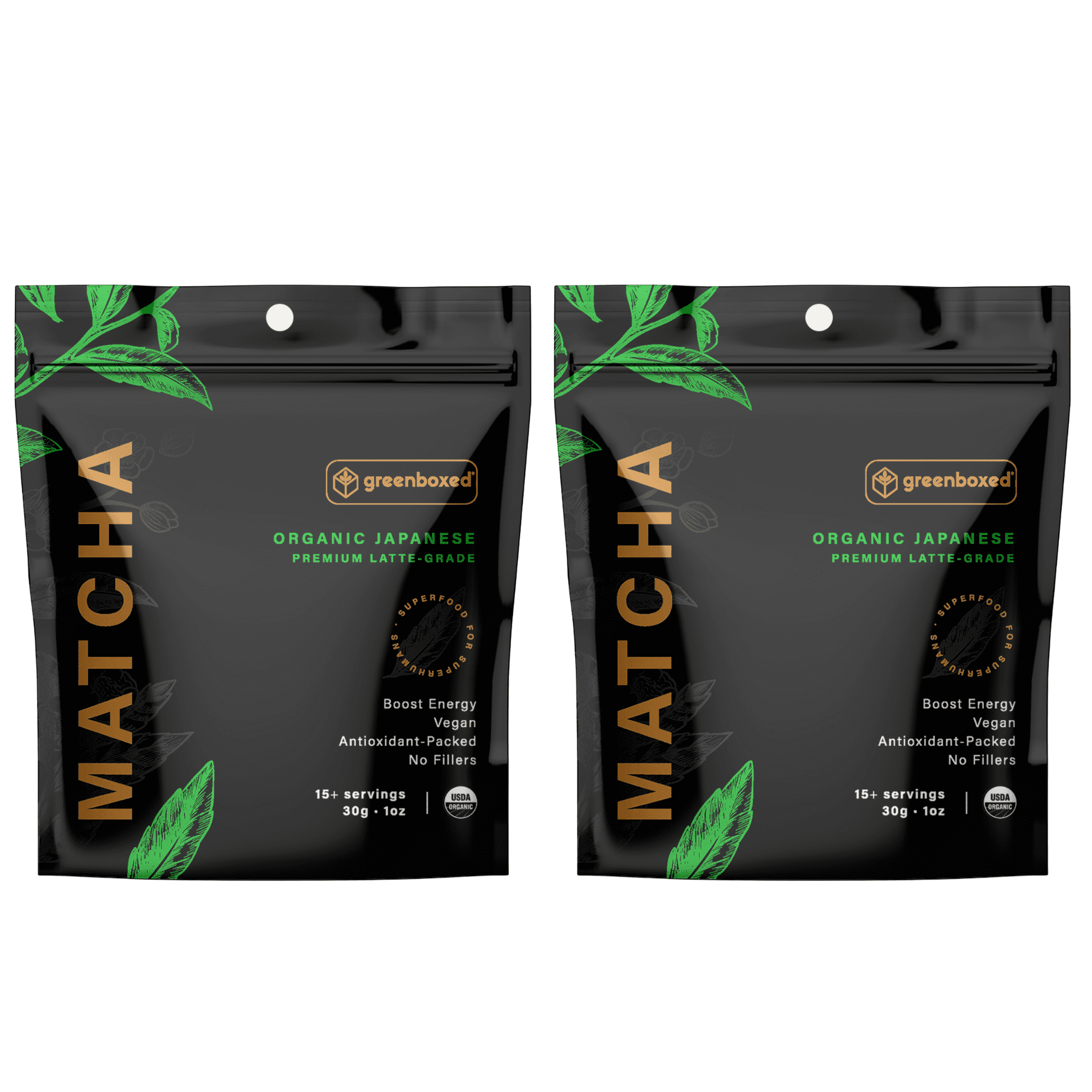 Greenboxed Matcha Green Tea Powder, Organic Japanese, Matcha Latte ...