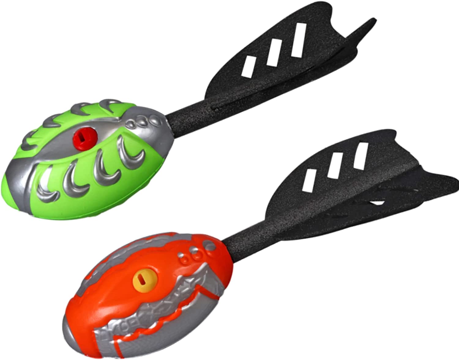 Greenbrier Whistle Missile Foam Footballs Soft 2 Pack 12 Fun Toy for Summer - Walmart.com