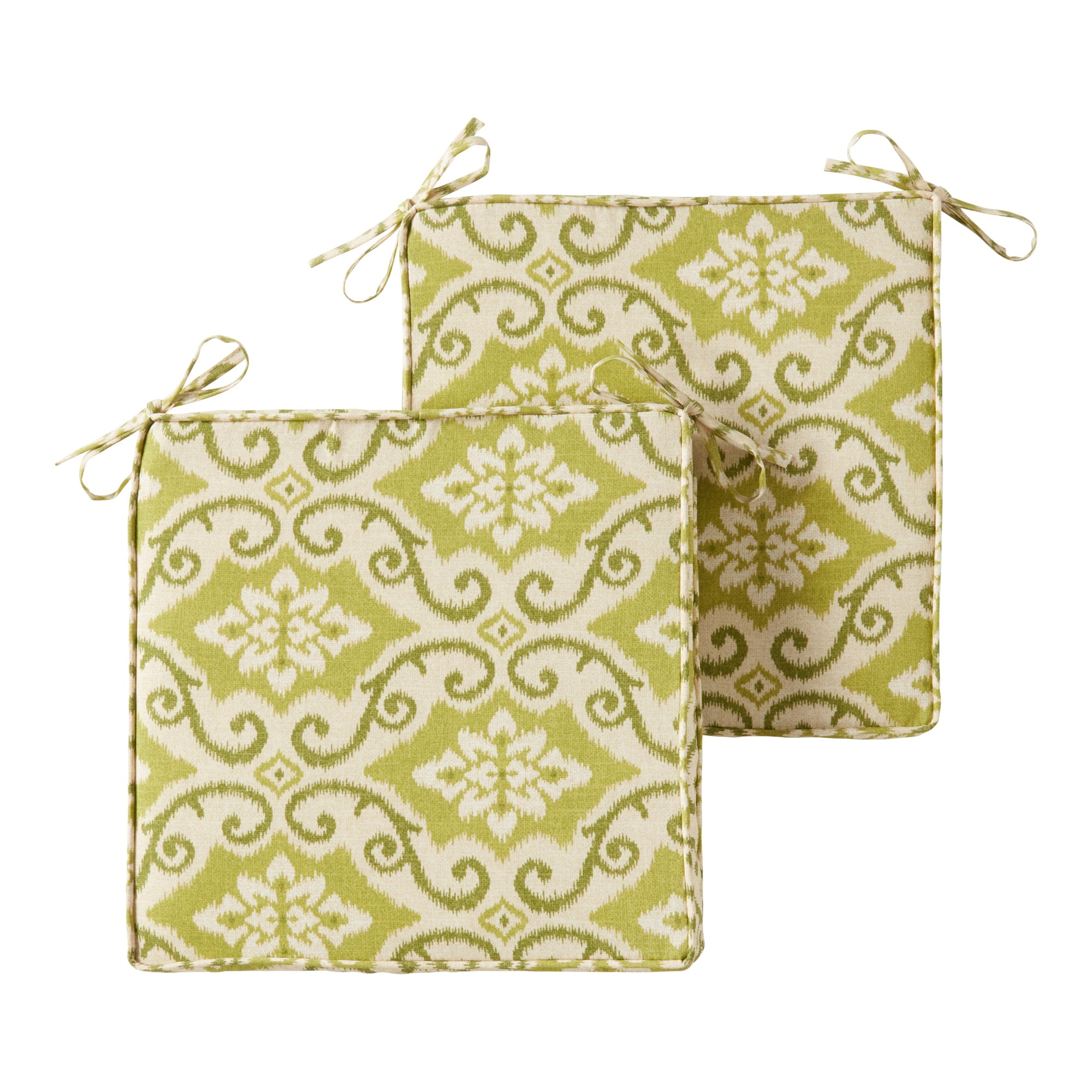 Greendale Home Fashions 18 x 18 in. Shoreham Ikat Square Outdoor Chair ...