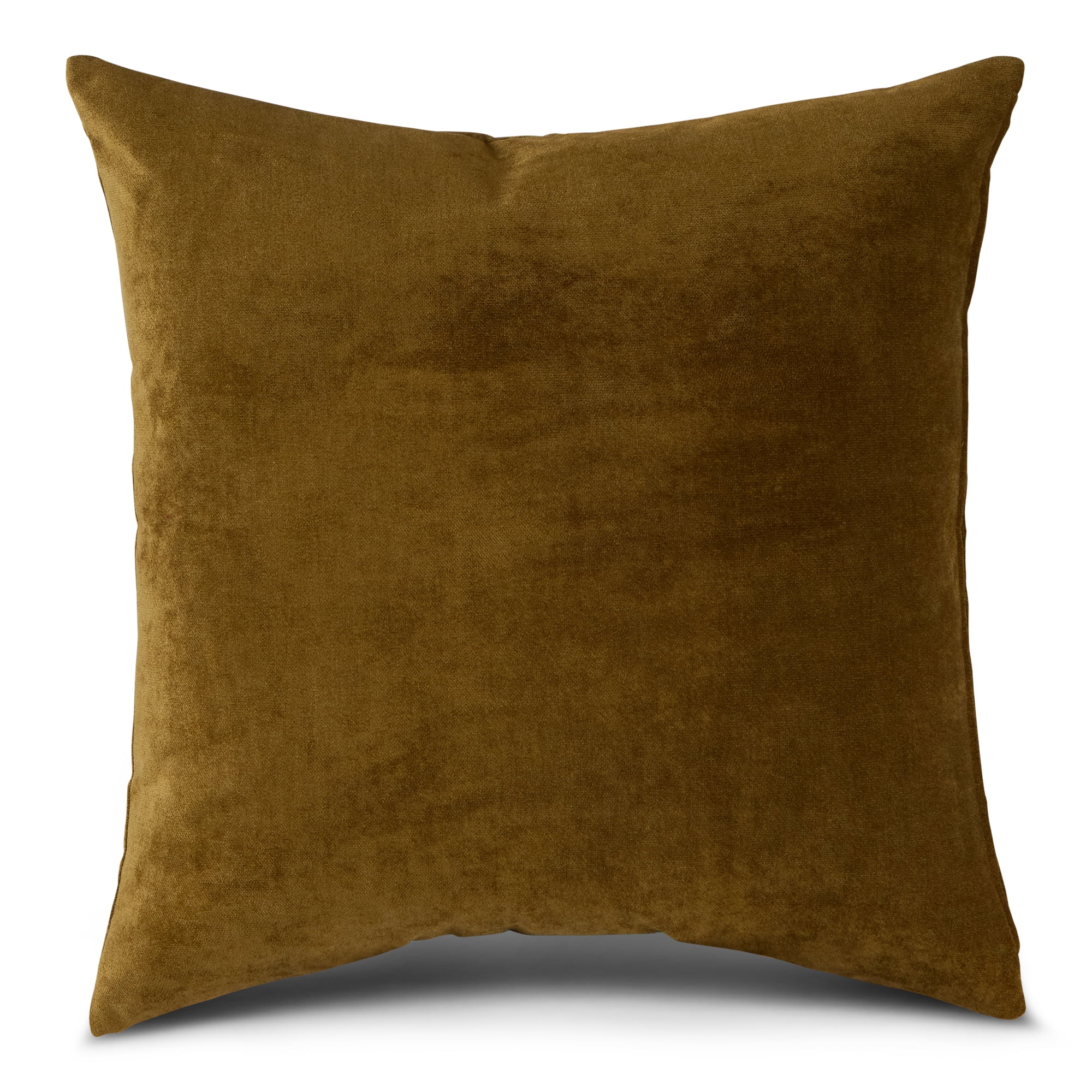 Greendale Home Fashions 20x20 Juniper Green Velvet Throw Pillow, Removable Cover - Walmart.com