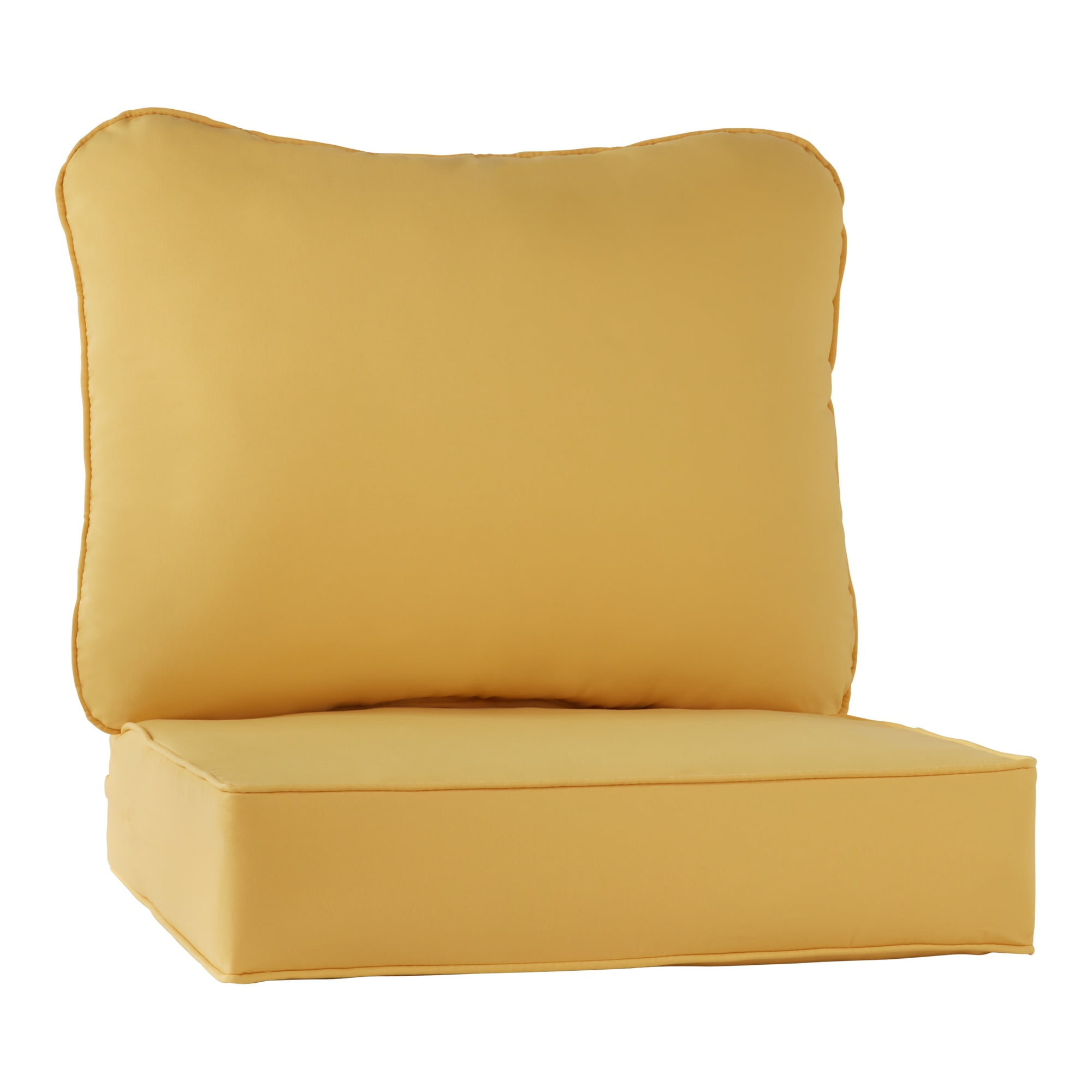 Greendale Home Fashions Outdoor 2-Piece Deep Seat Cushion Set, Sunbeam ...