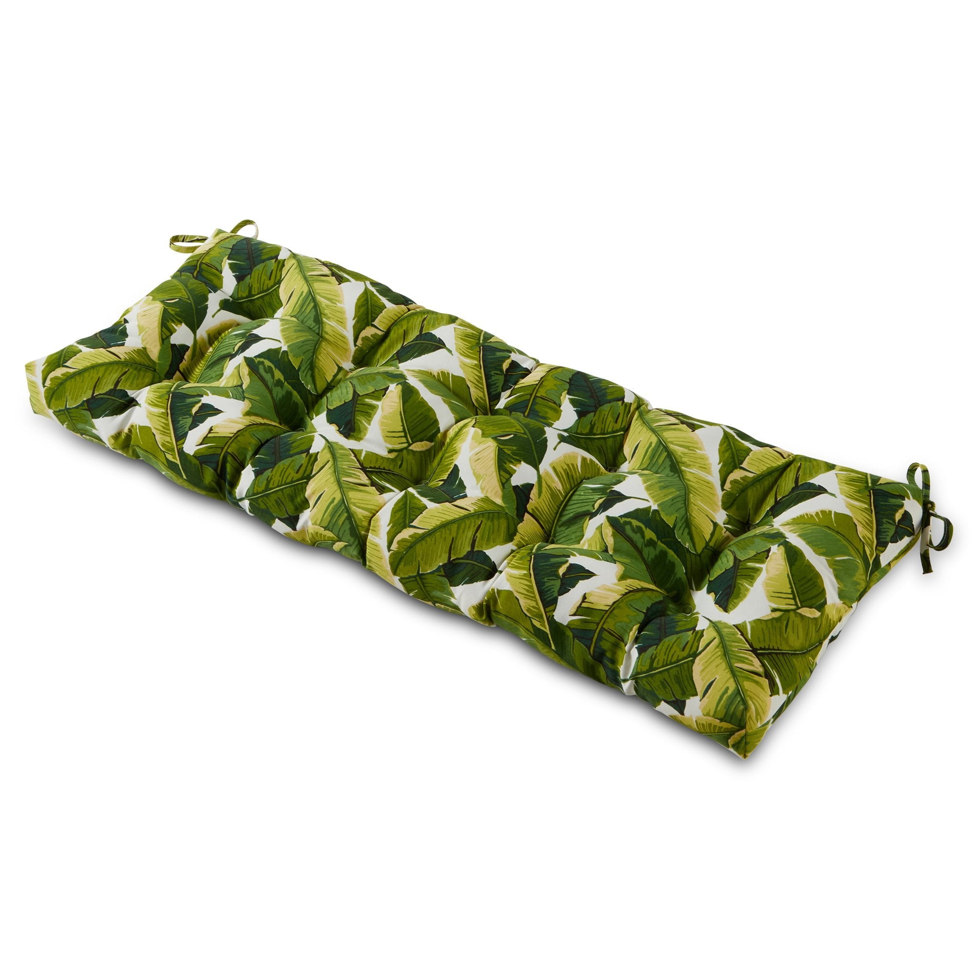 Greendale Home Fashions Palm Leaves White 51 x 18 in. Outdoor ...