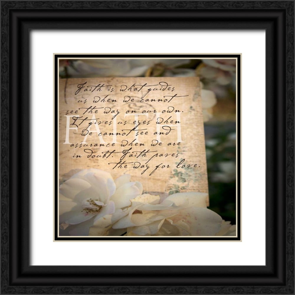 Greene, Taylor 12x12 Black Ornate Wood Framed with Double Matting ...