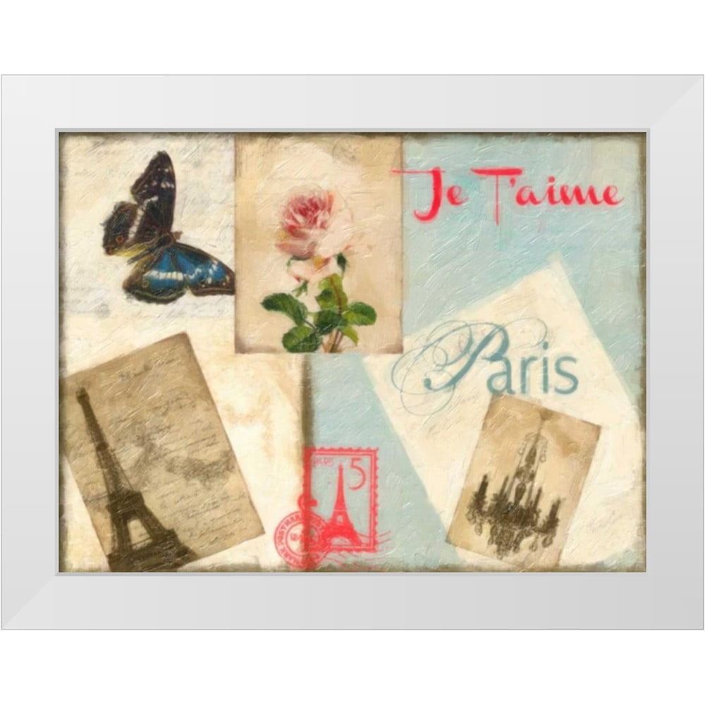 Greene, Taylor 14x12 White Modern Wood Framed Museum Art Print Titled ...