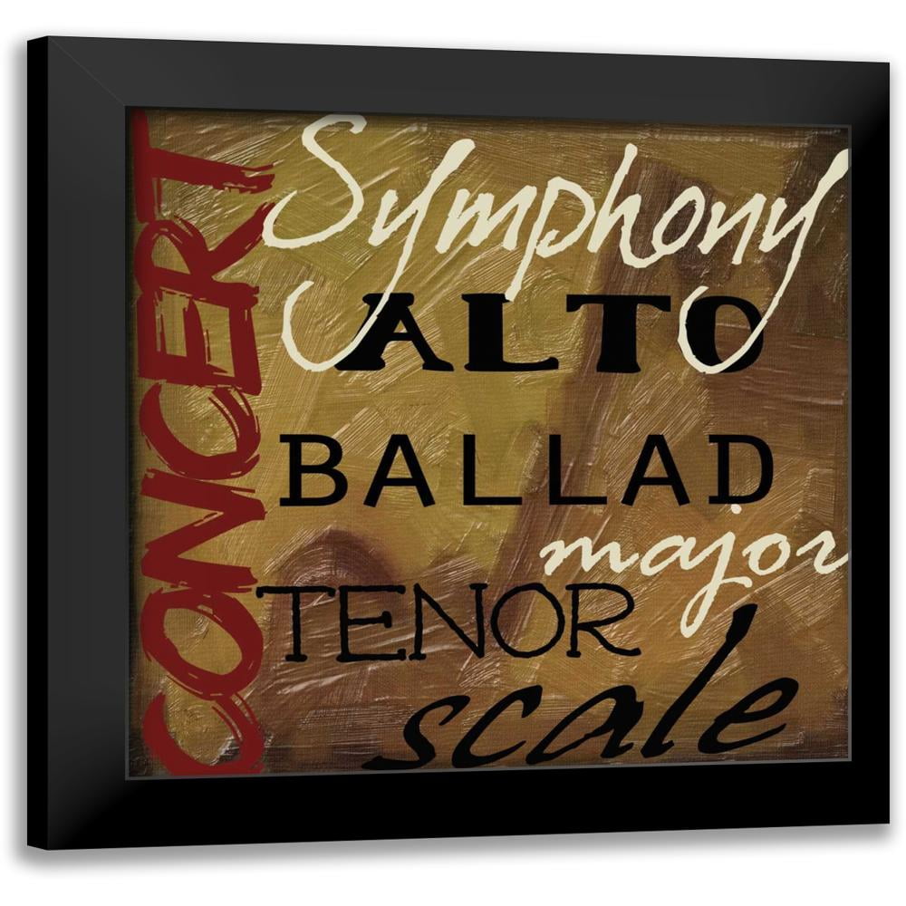 Greene, Taylor 15x15 Black Modern Framed Museum Art Print Titled ...