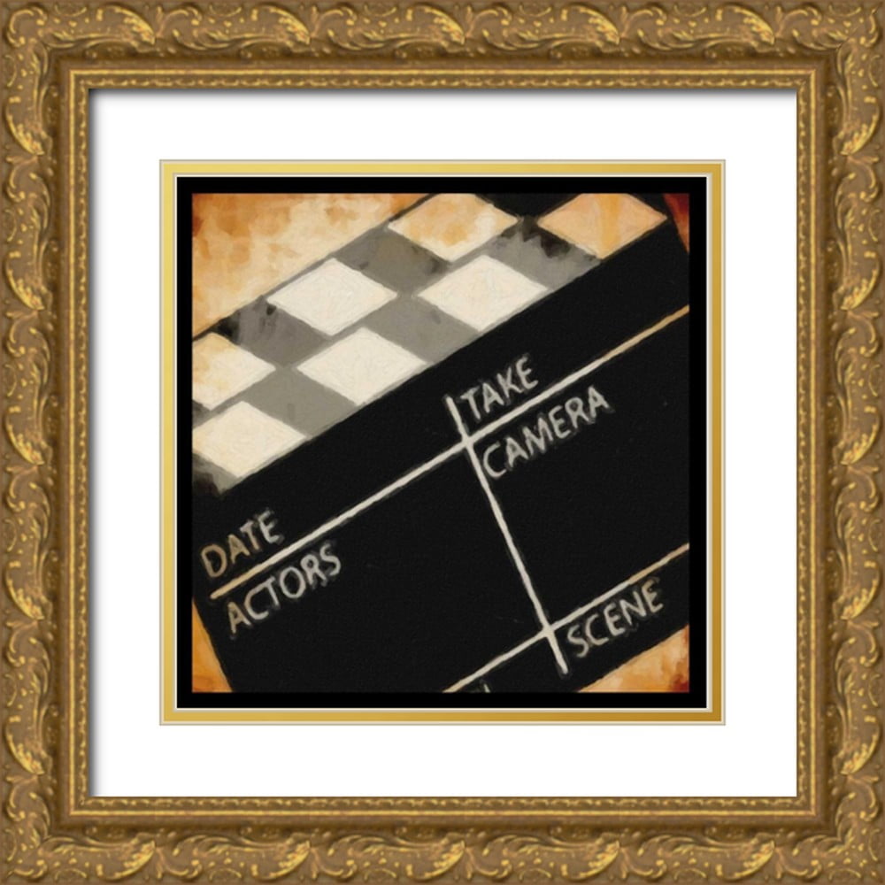 Greene, Taylor 15x15 Gold Ornate Wood Framed with Double Matting Museum Art Print Titled ...