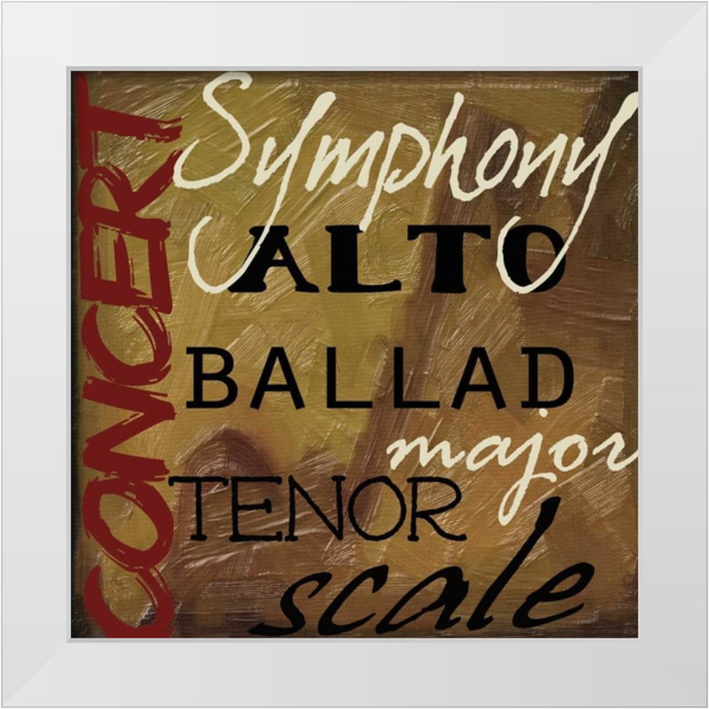 Greene, Taylor 15x15 White Modern Wood Framed Museum Art Print Titled ...