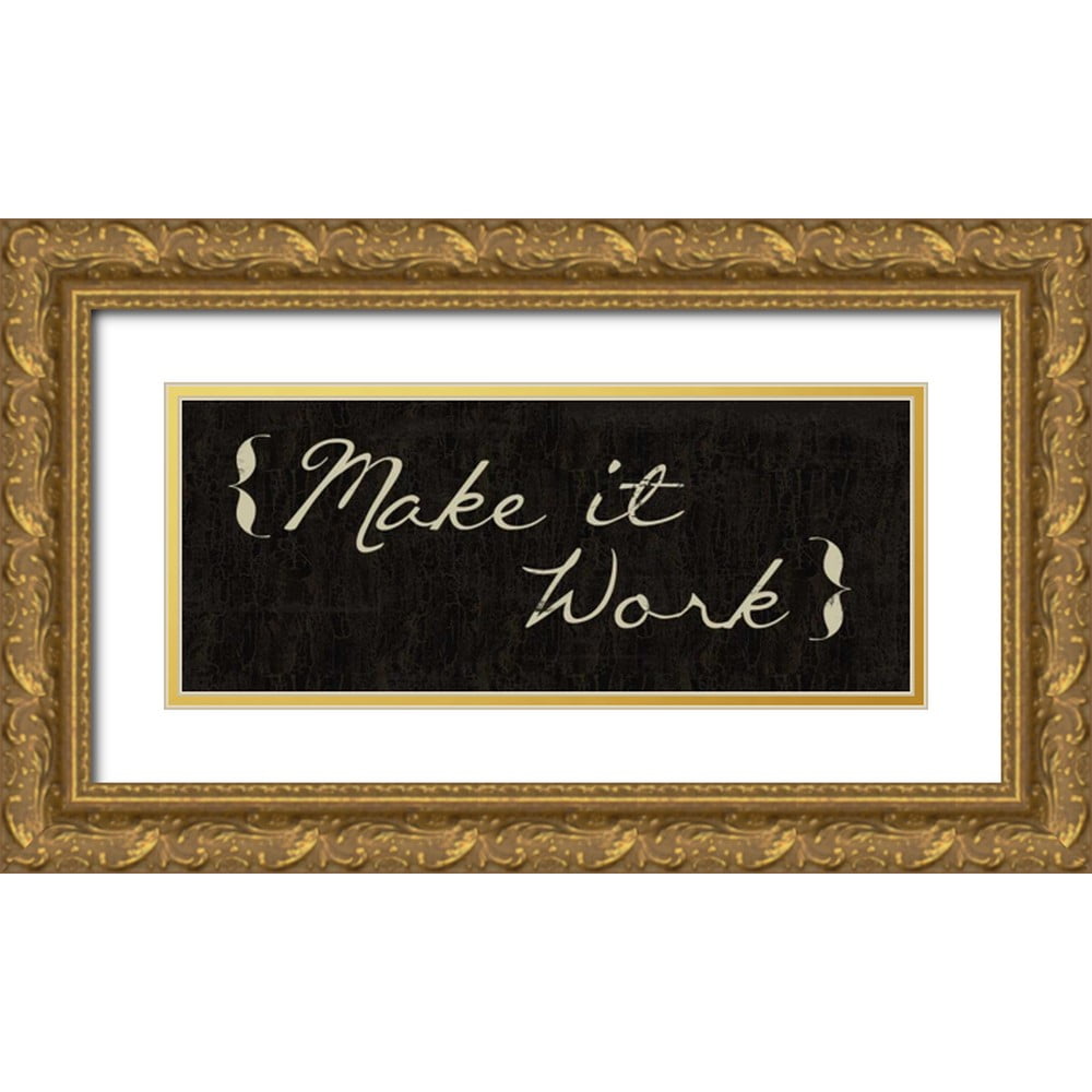 Greene, Taylor 18x10 Gold Ornate Wood Framed with Double Matting Museum Art Print Titled - Make ...
