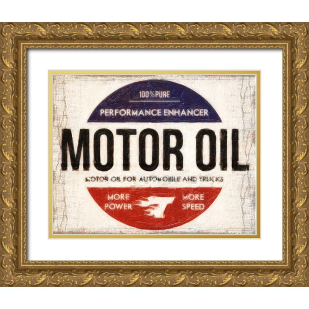 Greene, Taylor 18x15 Gold Ornate Wood Framed with Double Matting Museum Art Print Titled - MOTOR ...