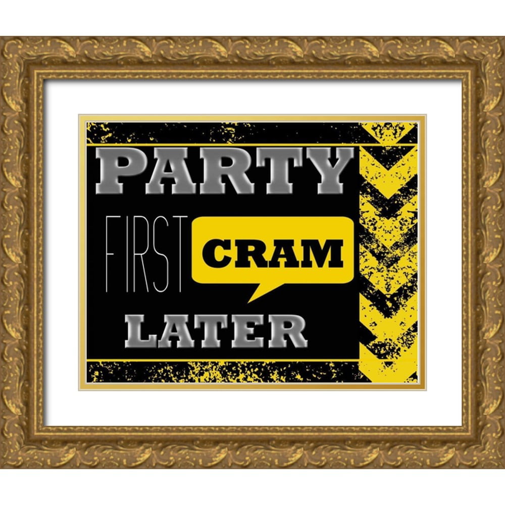 Greene, Taylor 18x15 Gold Ornate Wood Framed with Double Matting Museum Art Print Titled - PARTY ...