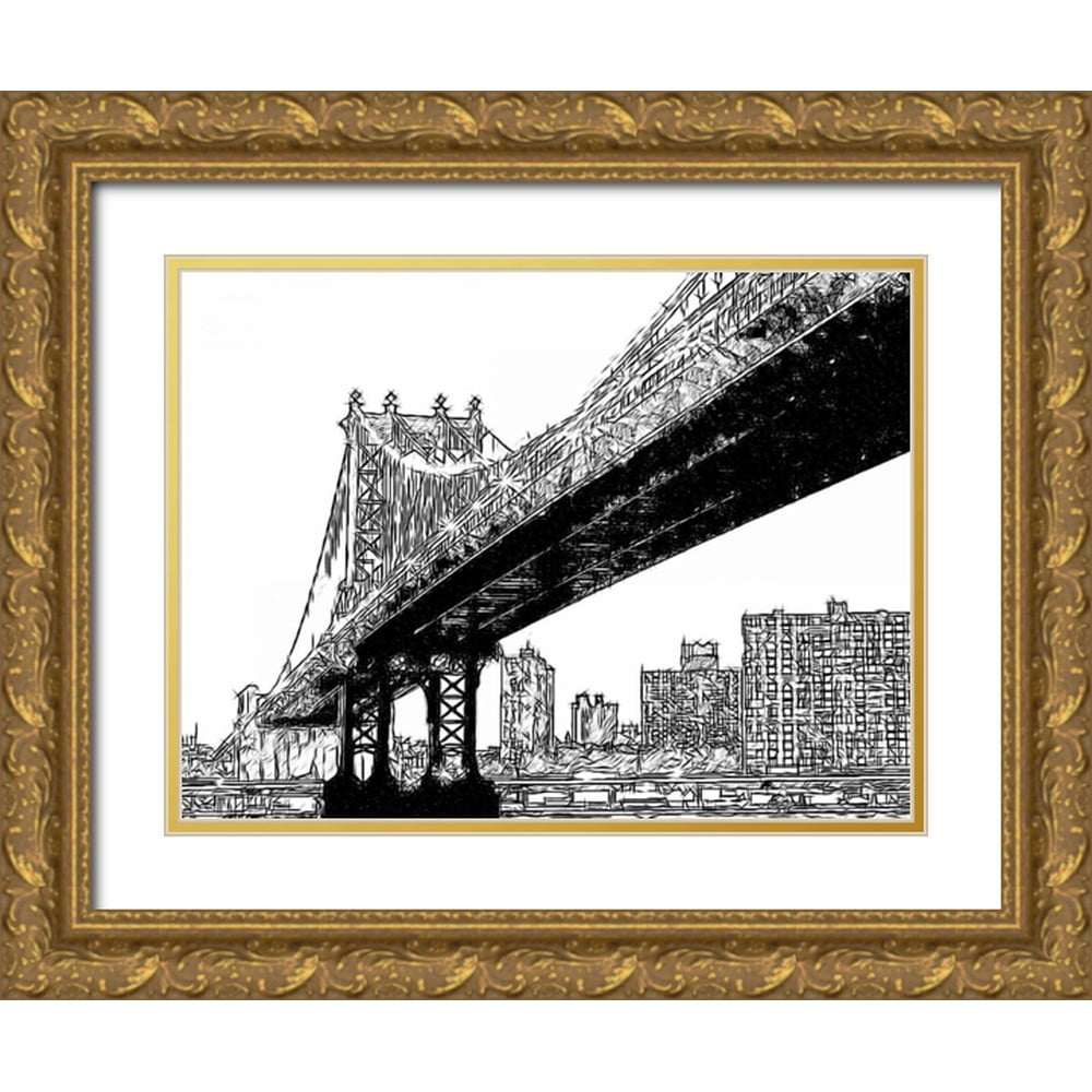 Greene, Taylor 18x15 Gold Ornate Wood Framed with Double Matting Museum Art Print Titled ...