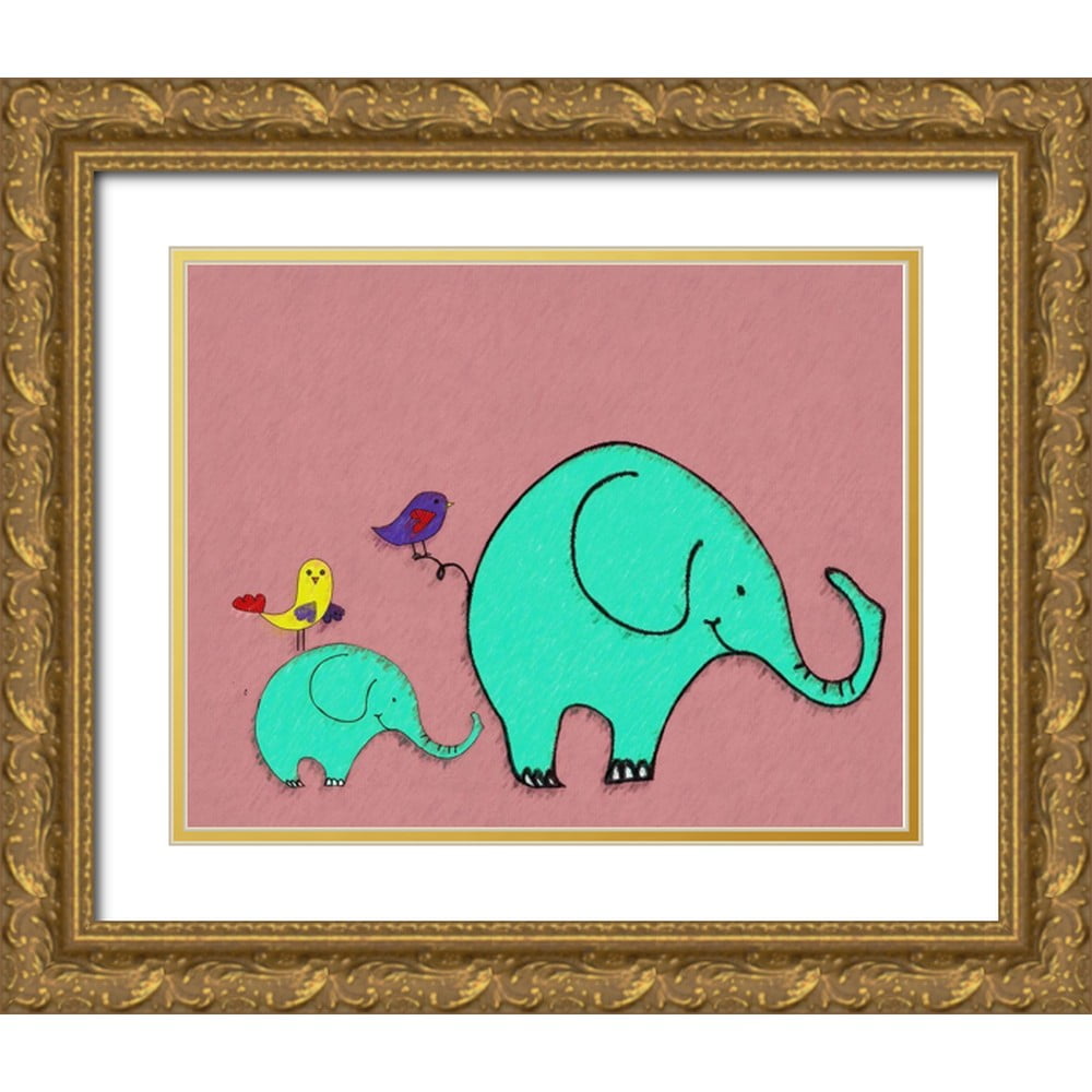 Greene, Taylor 18x15 Gold Ornate Wood Framed with Double Matting Museum Art Print Titled ...