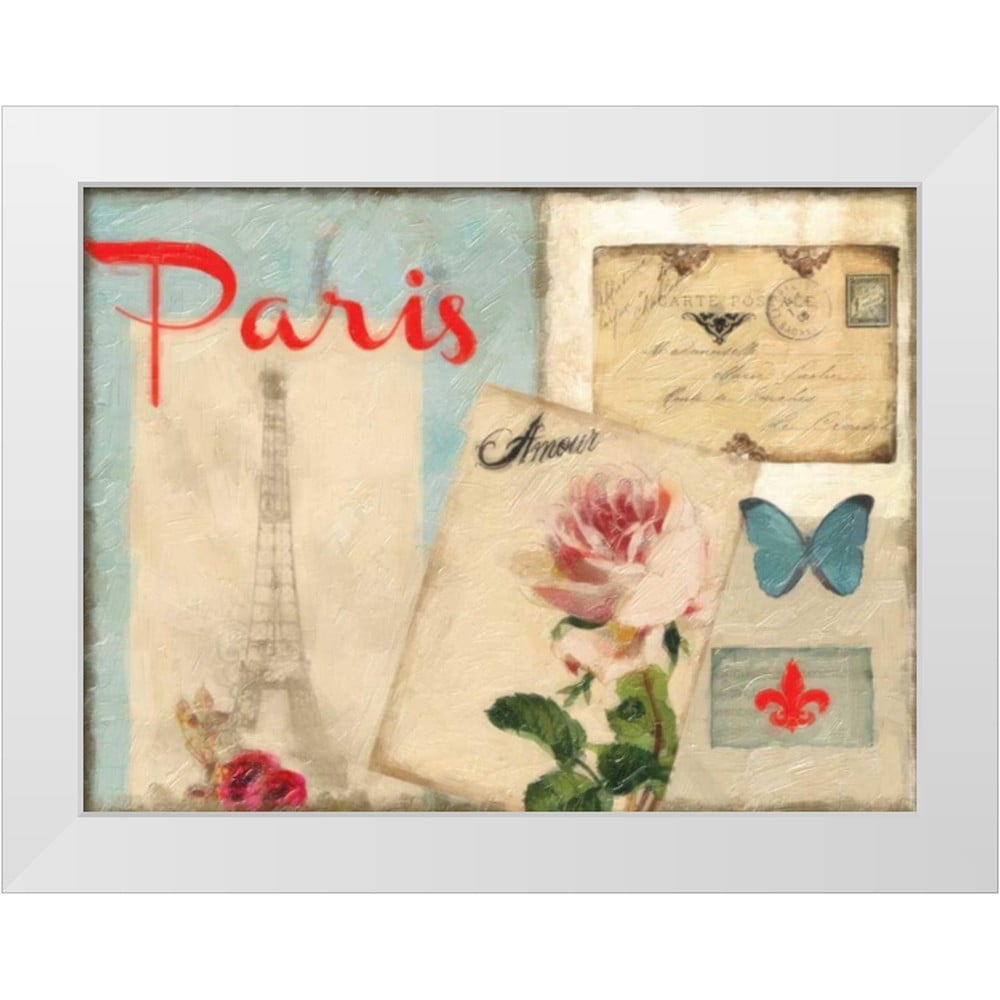 Greene, Taylor 24x19 White Modern Wood Framed Museum Art Print Titled ...