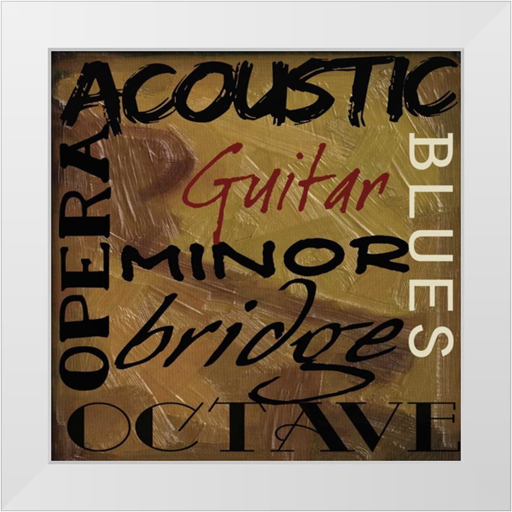 Greene, Taylor 26x26 White Modern Wood Framed Museum Art Print Titled ...