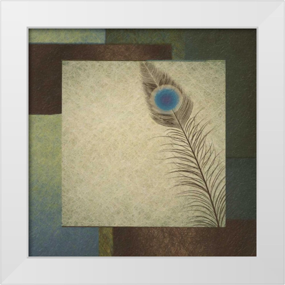 Greene, Taylor 26x26 White Modern Wood Framed Museum Art Print Titled ...