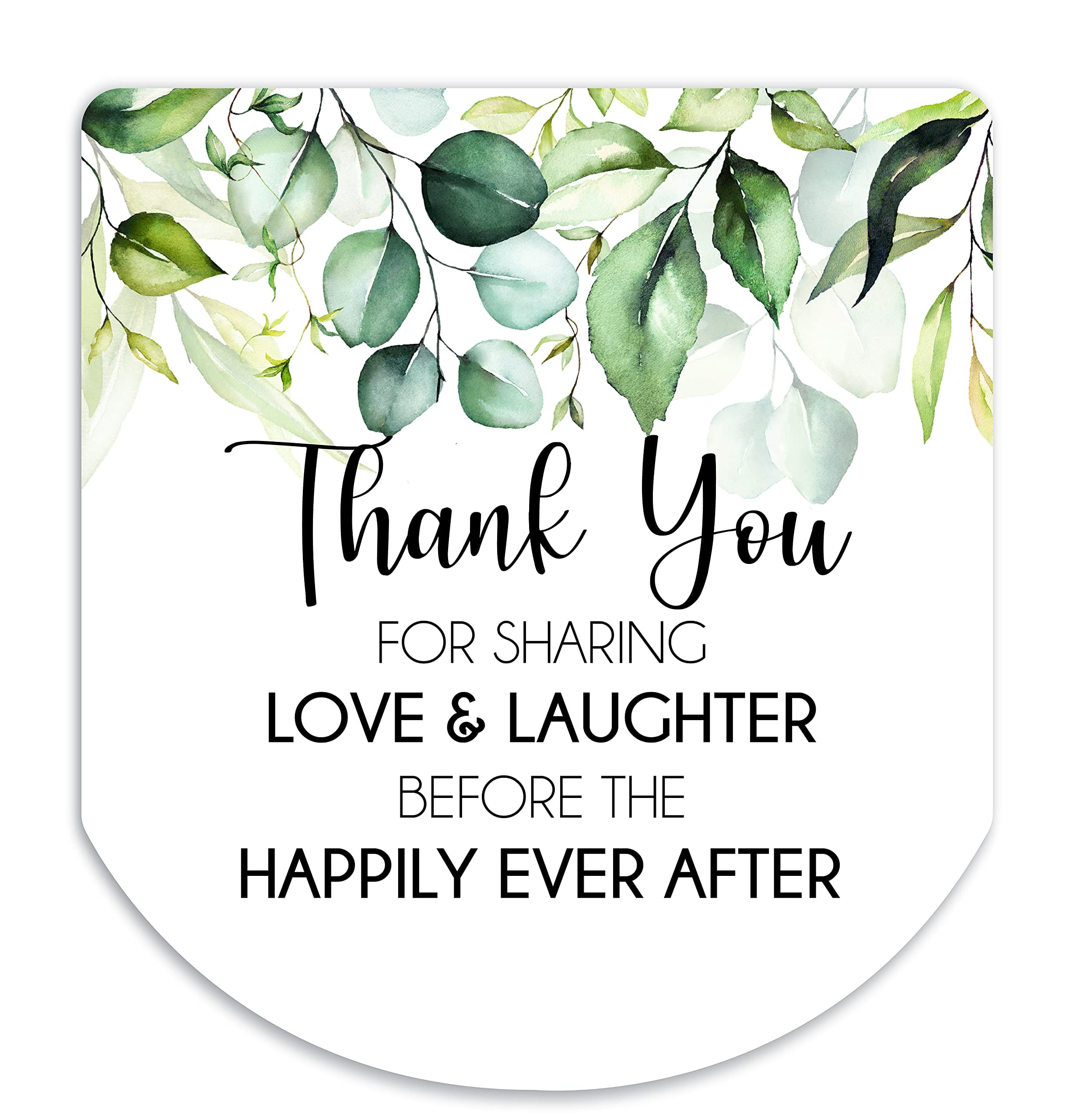 Greenery Stickers and Party MMF7 Favors (Wedding Hand Sanitizer ...