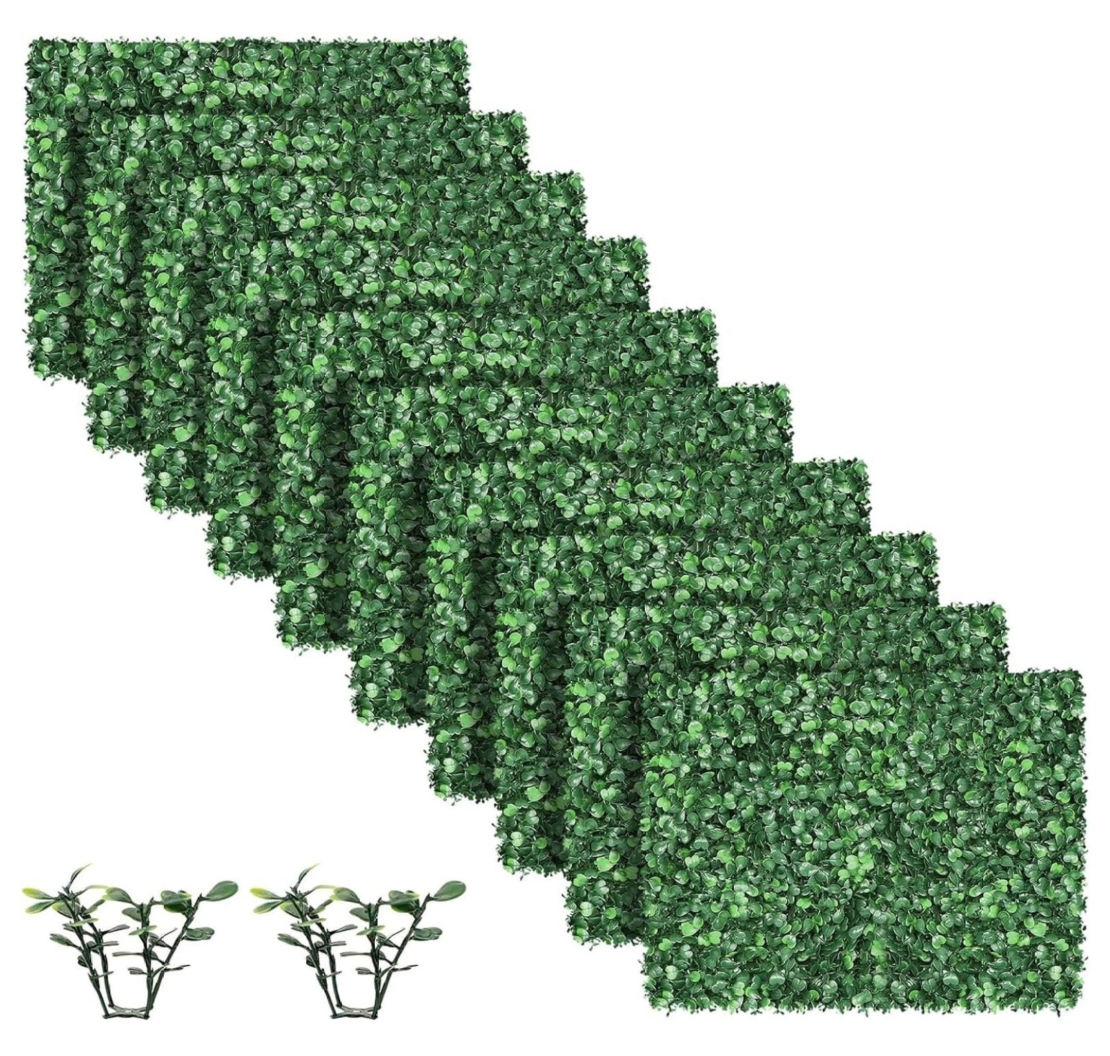 Greenery Wall,10pes 15"x 12" Grass Wall Panels,Artificial Greenery Wall Panels - Li shun jin ...