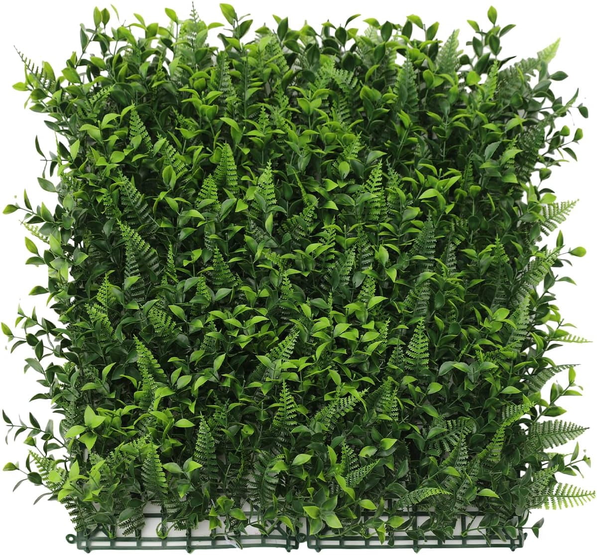 Greenery Wall Panel 20"x20" Artificial Grass Wall 3D Boxwood Panels ...