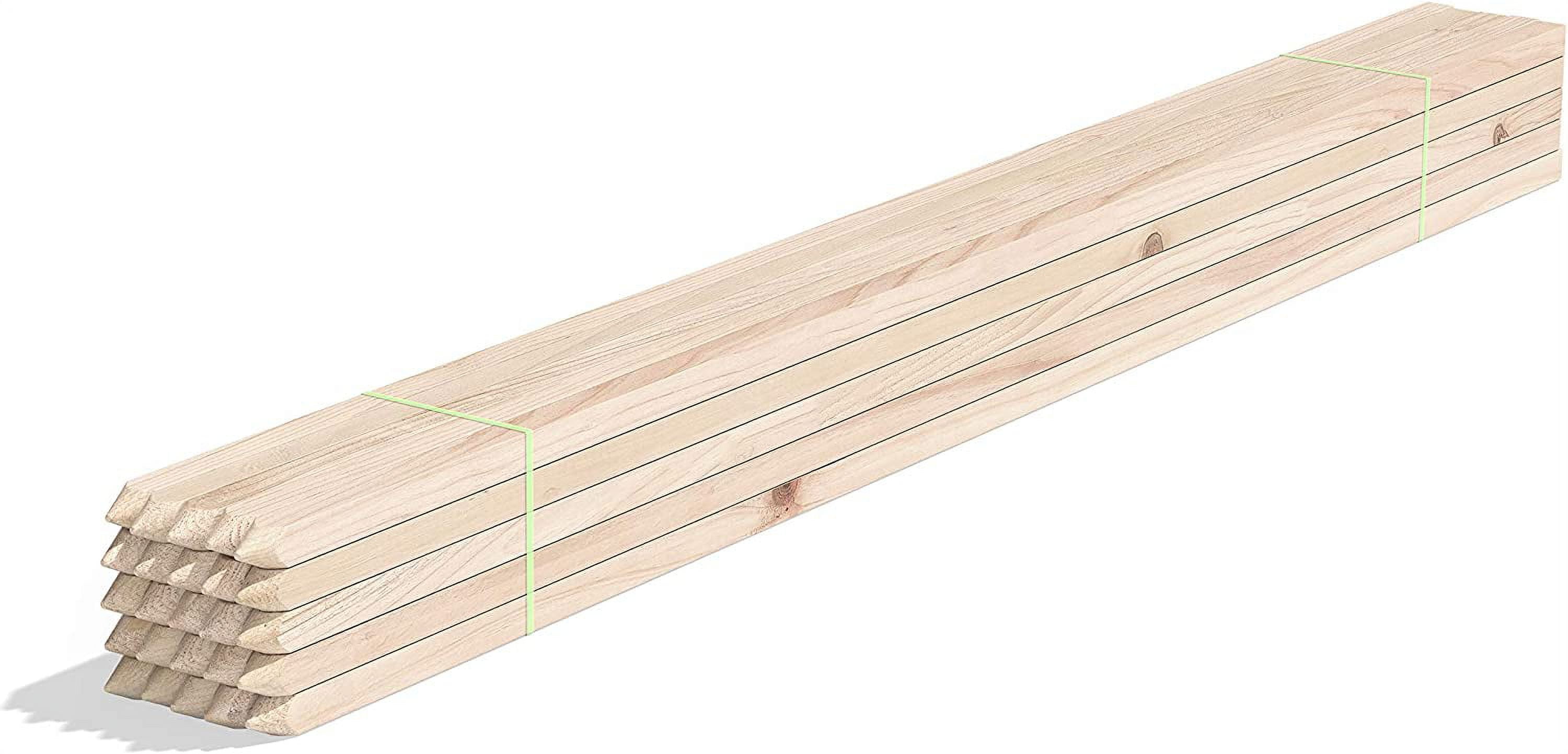Greenes Fence 4 Ft. Garden and Sign Post Stakes (25 Pack) - Walmart.com