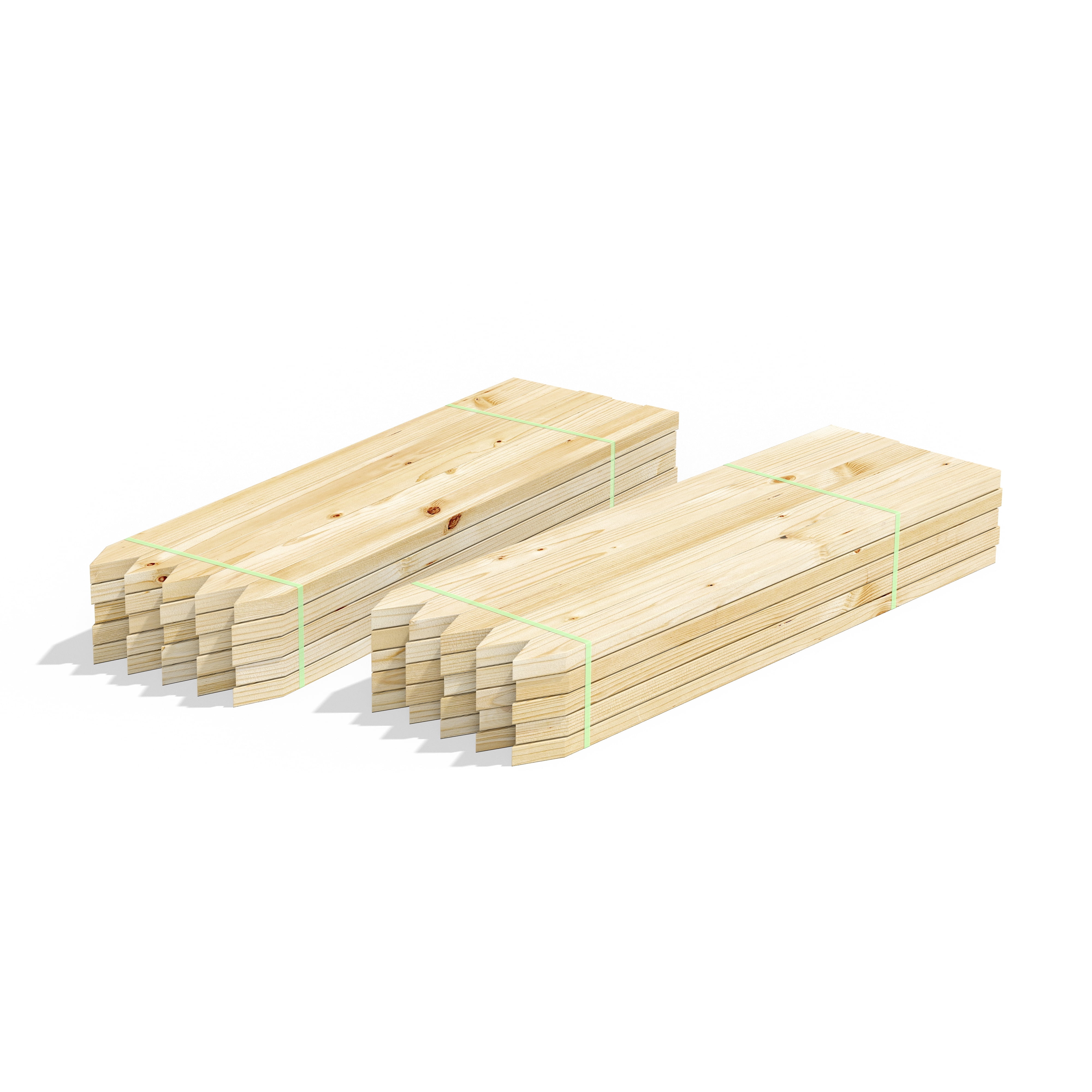 Greenes Fence Cedar Wood Grade Stakes 24 in. Long (64-Pack) - Walmart.com