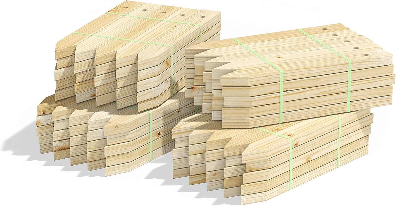 Greenes Fence Grade Stakes 12 in. Long (with Hole 96-Pack) - Walmart.com