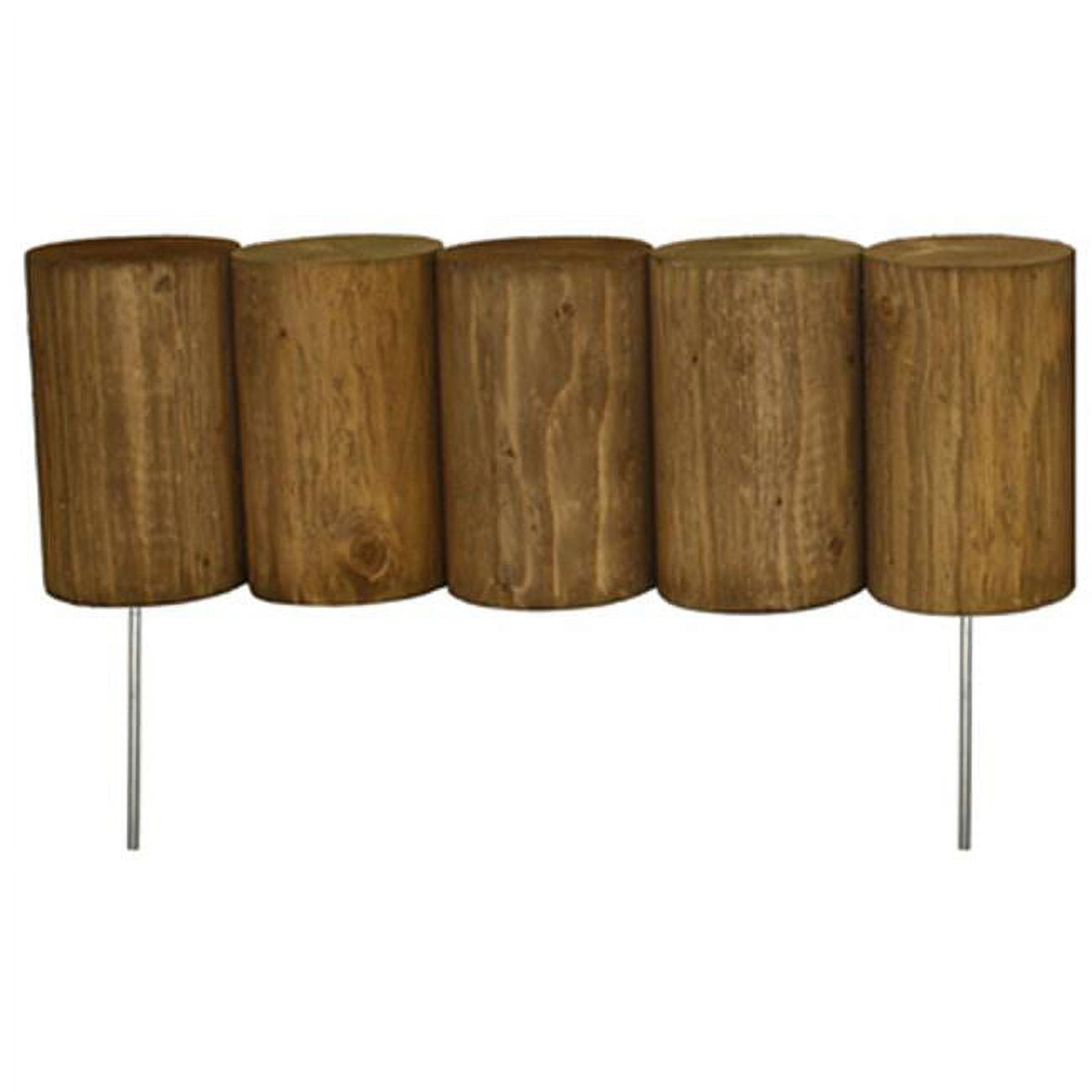 Greenes Fence RC34B 5 x 16 in. Log Edging - Walmart.com