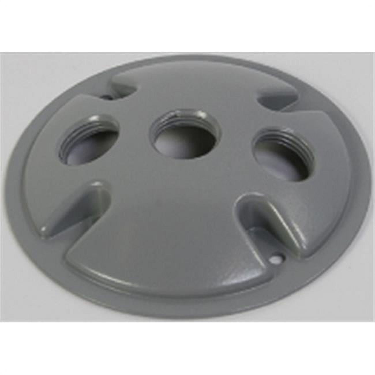 Greenfield C3RWS Round Cluster Weatherproof Outlet Cover with Three 0.5 ...