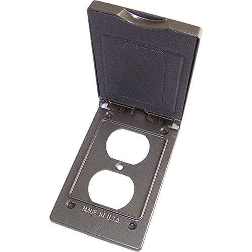 Greenfield CDRVBRS Series Weatherproof Electrical Outlet Box Cover ...