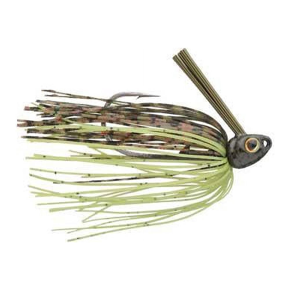 Greenfish Tackle GFSJCHWH38Greenfish Swim Jig chart/white 3/8 - Walmart.com