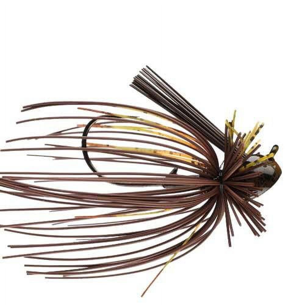 Greenfish Tackle IBFJLRBC516 IttyBitty Finesse Jig Brown Craw 5/16 ...