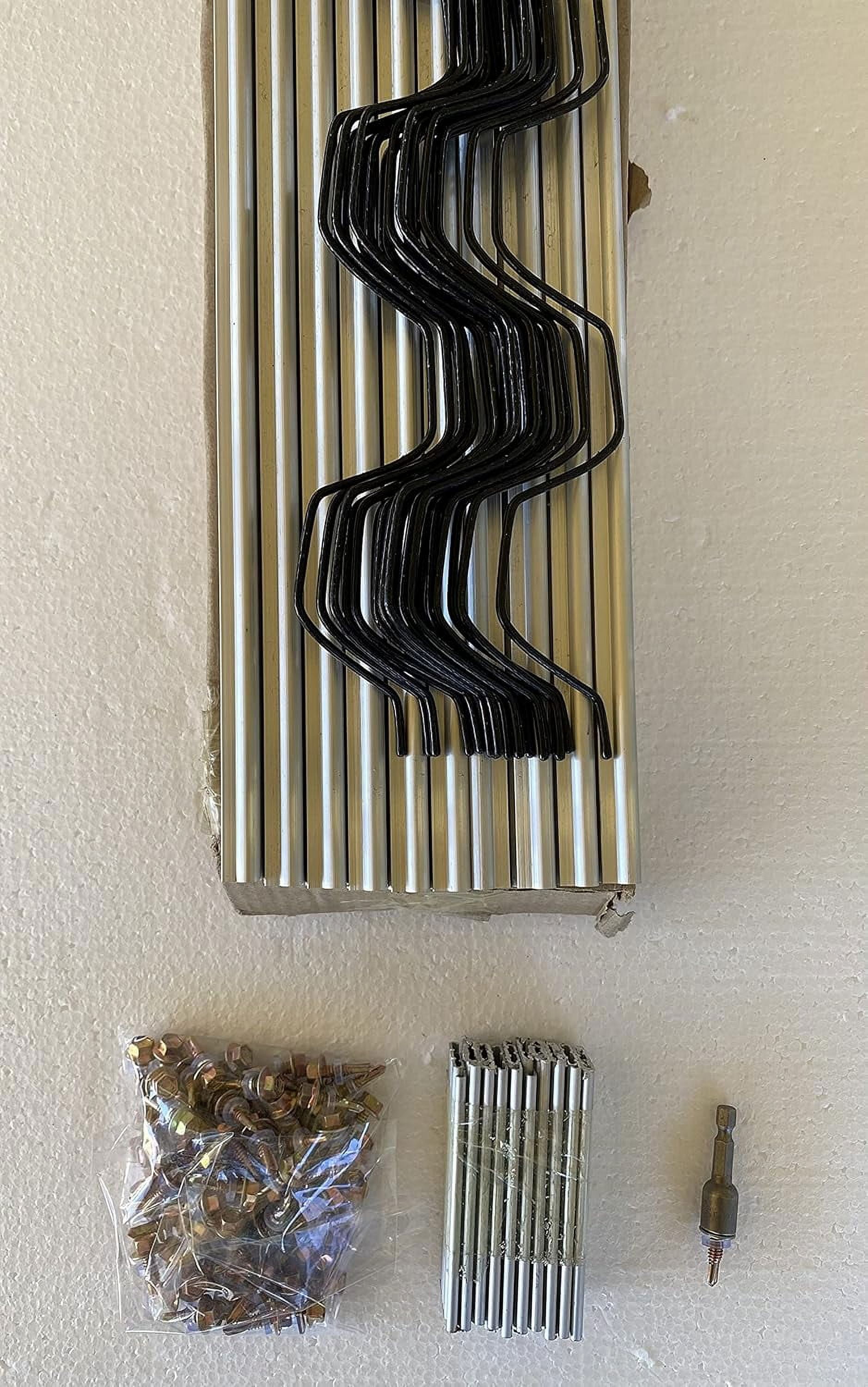 Greenhouse Aluminum Wiggle Spring Wire & Wiggle Spring Wire Lock ...