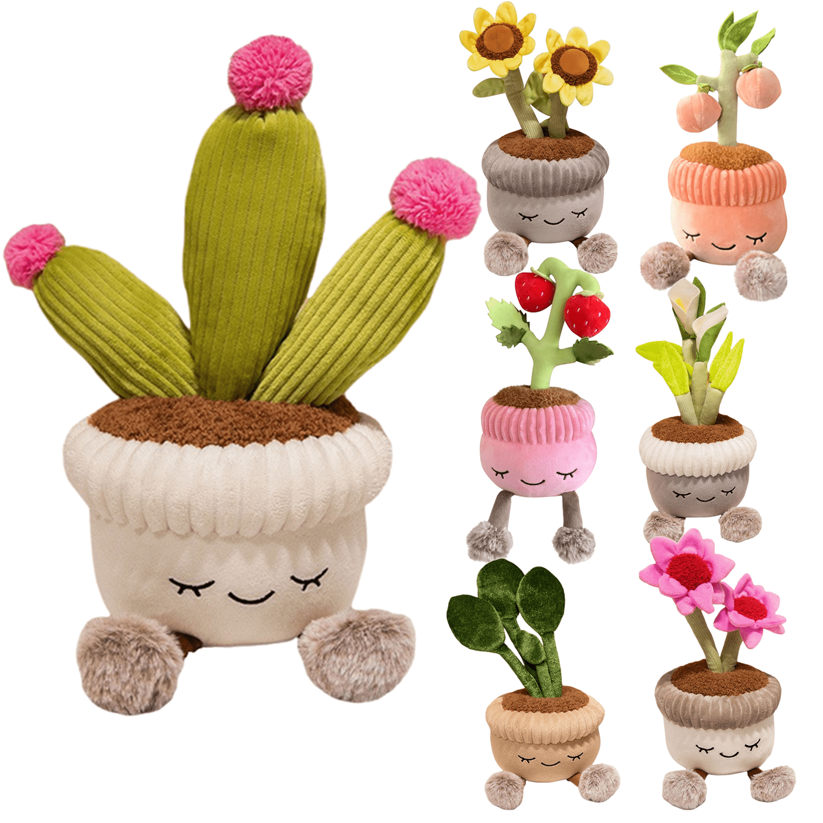 Greenhouse By Russ Potted Plant Plush ，Cactus， Russ Plush Potted Plant ...