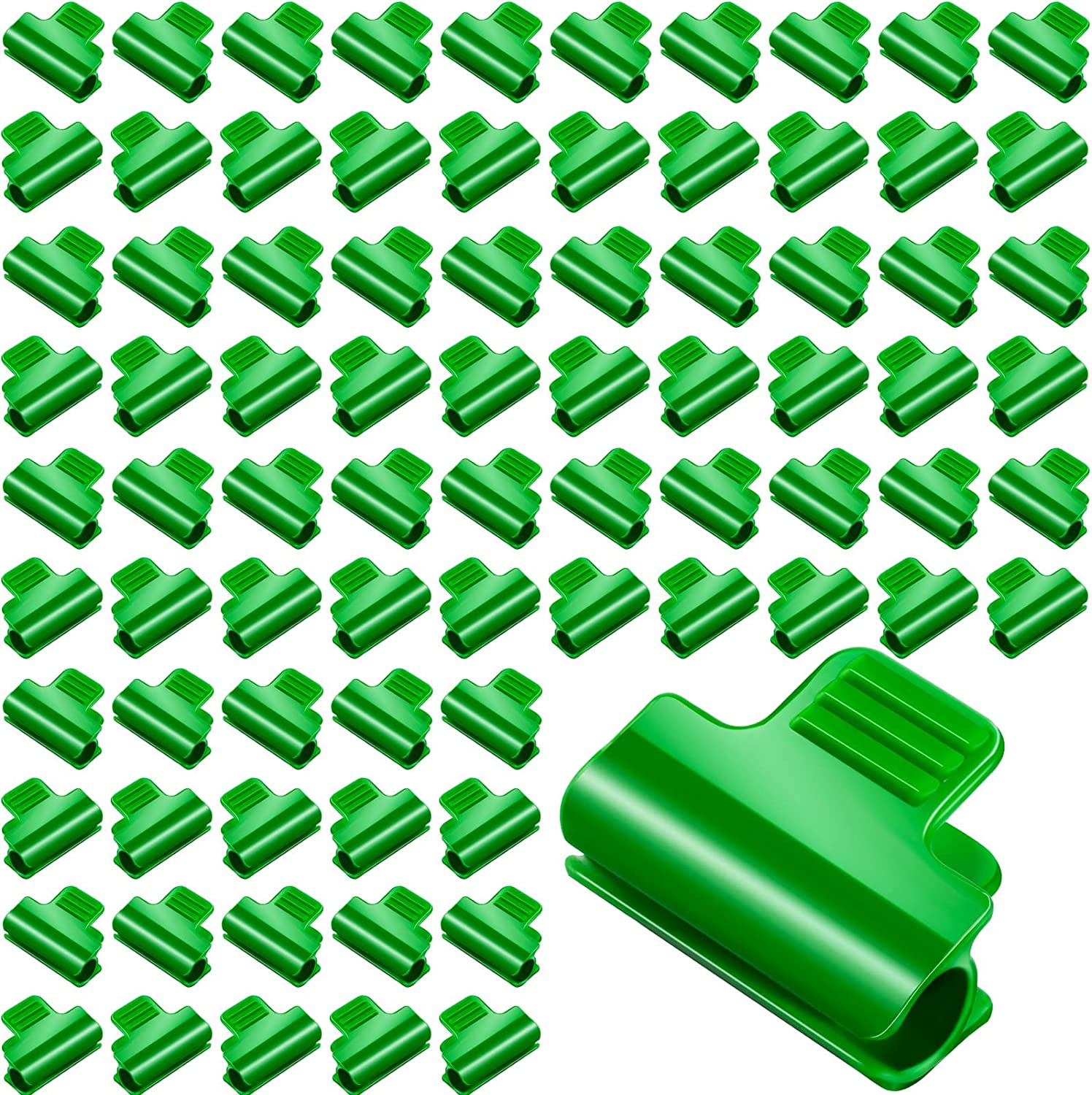 Greenhouse Clamps Film Row Cover Netting Tunnel Hoop Clip Frame Shading ...