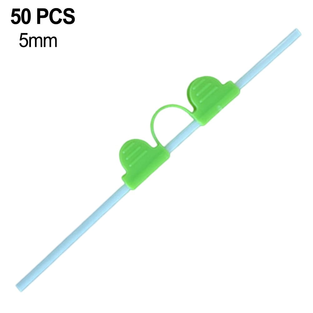 Greenhouse Film Fixing Clips 50pcs Double Head Plastic Arch Frame Clips ...