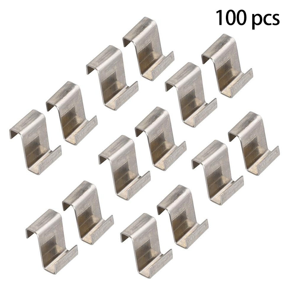 Greenhouse Glazing Clips Z Glass Clips Spring Wire Spares Choose Qty ...