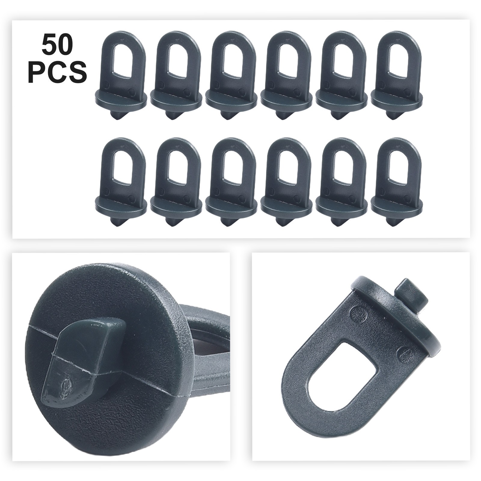 Greenhouse Hooks Hanger, Plastic Greenhouse Clips Fixing Clips ...