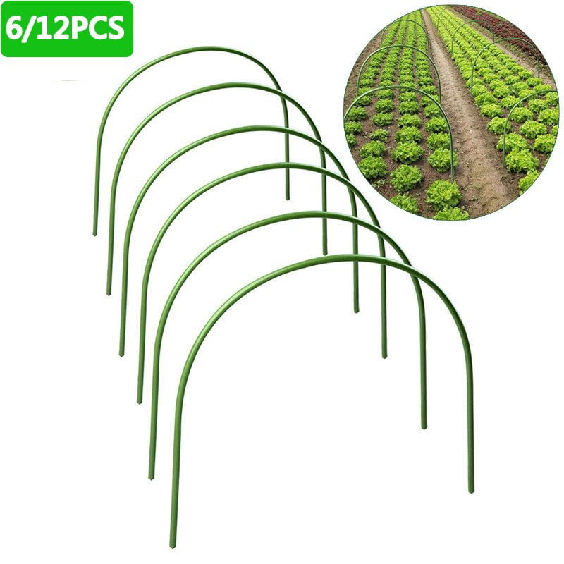 Greenhouse Hoops Plant Hoop Grow Garden Tunnel Hoop Support Hoops Plant ...