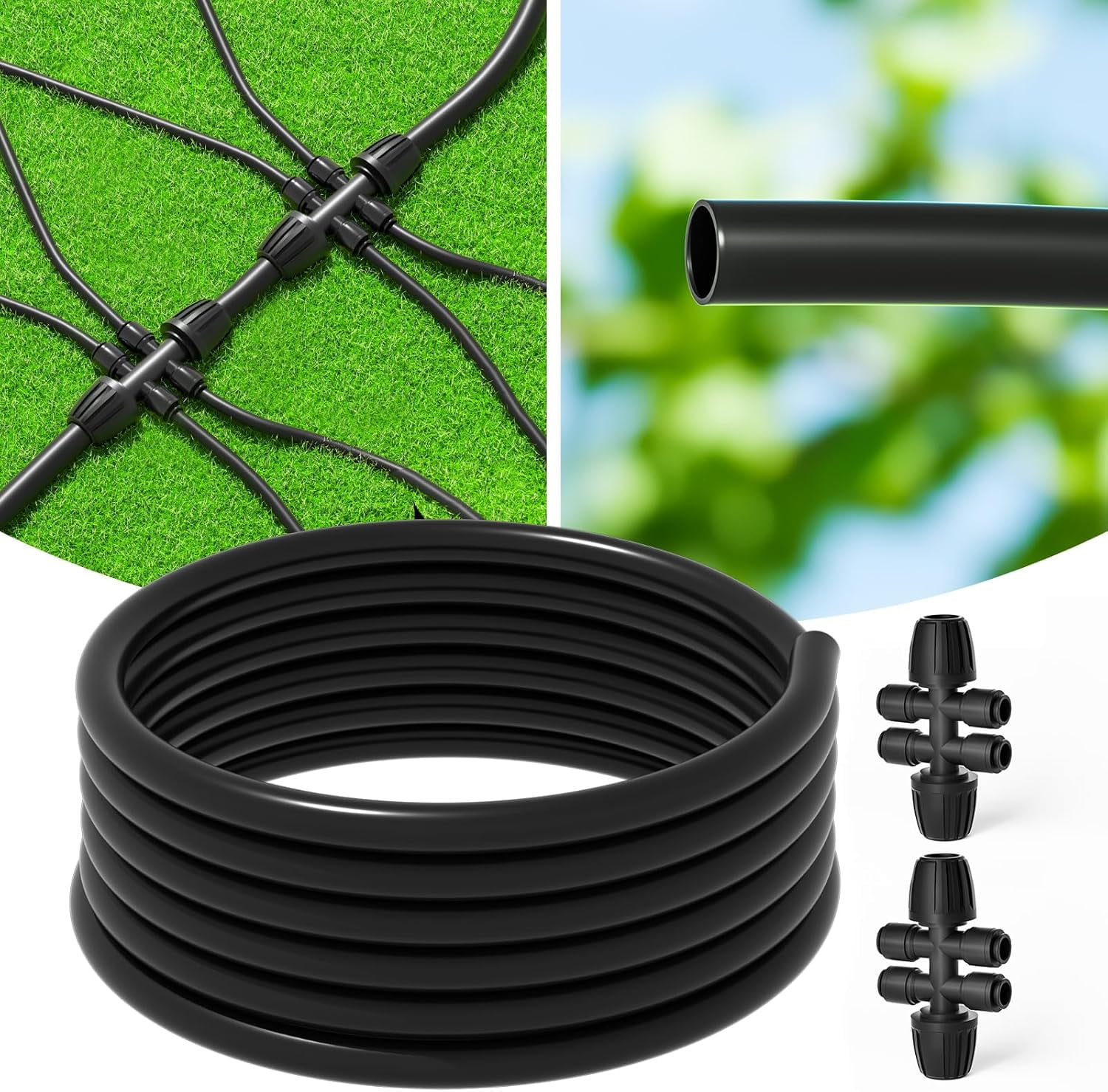 Greenhouse Micro Drip Irrigation Kit Automatic Irrigation System Yard ...
