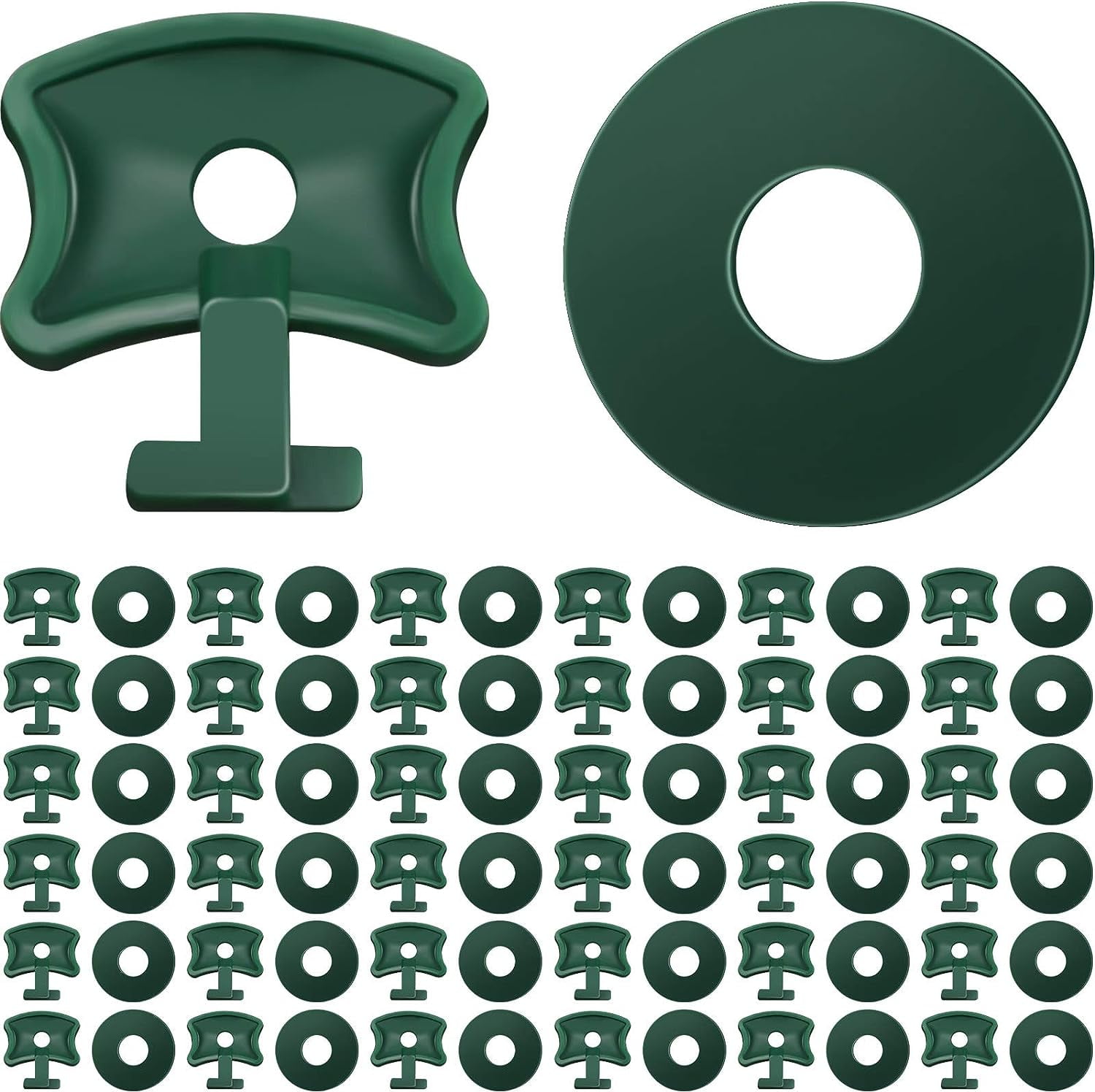 Greenhouse Twist Clips Plastic Greenhouse Fixing Clips and Washers ...