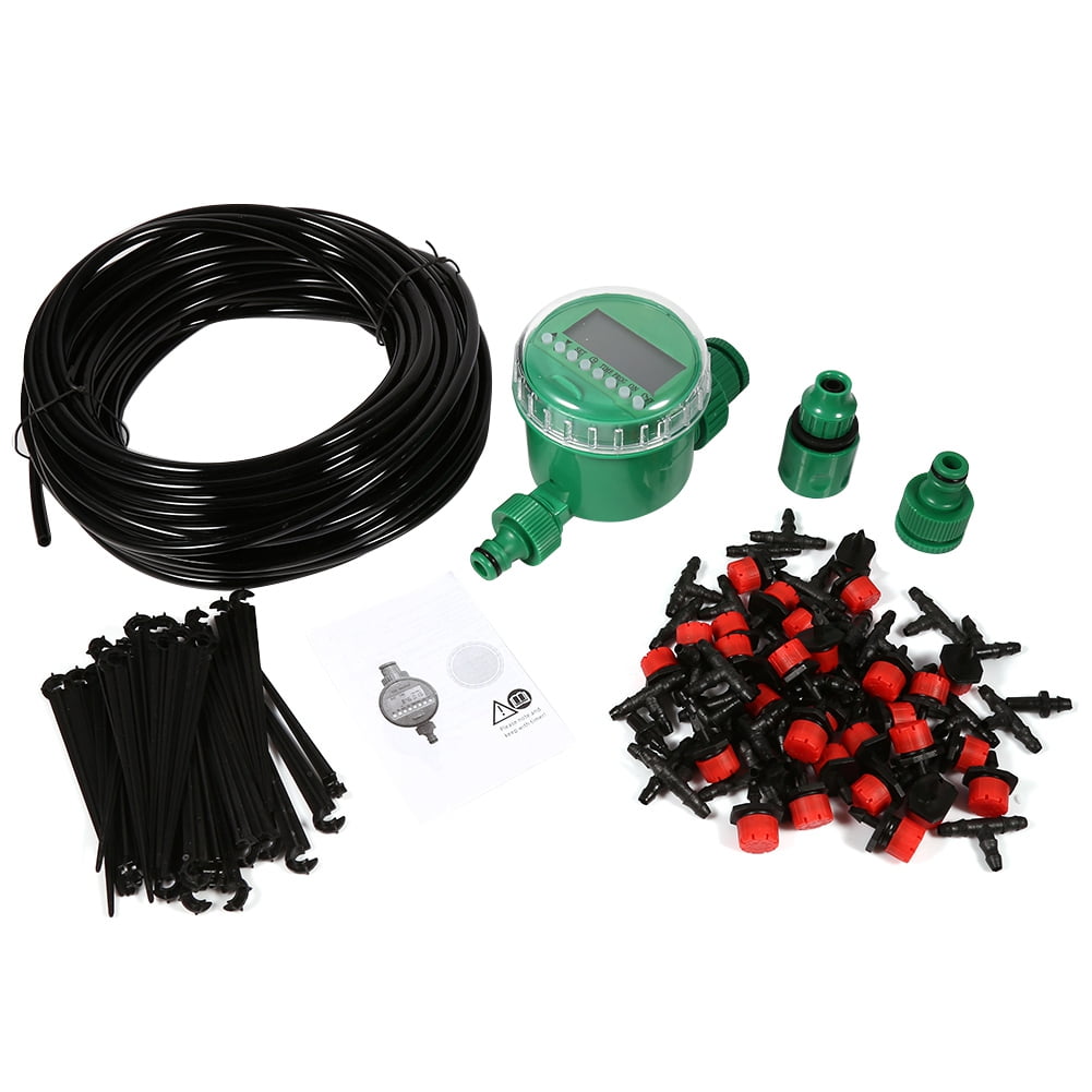 Greenhouse Watering System,20m Auto Timer Plant Self Watering Drip ...