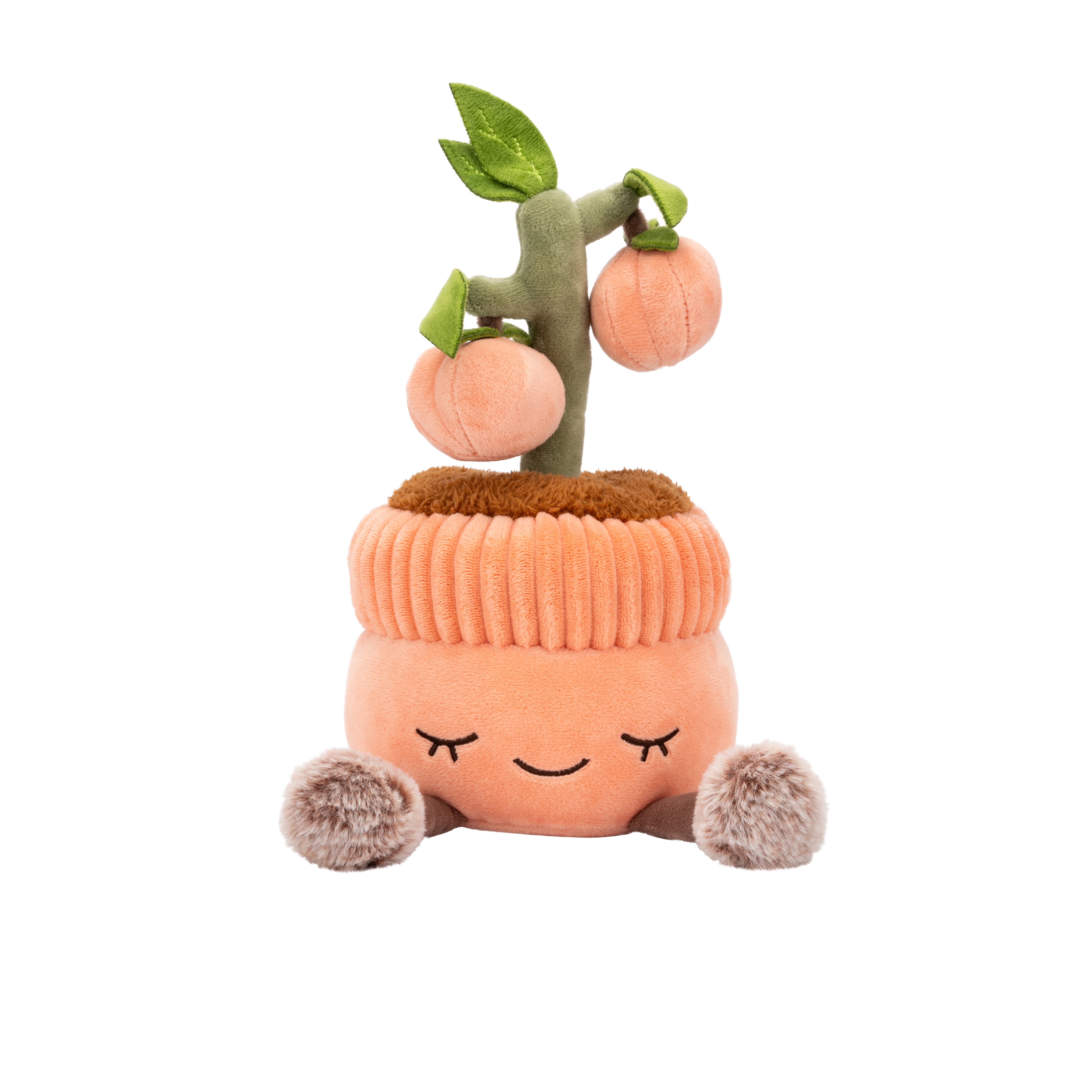 Greenhouse by Russ 12 inch Peachtree in Watering Can Plush – Child's ...