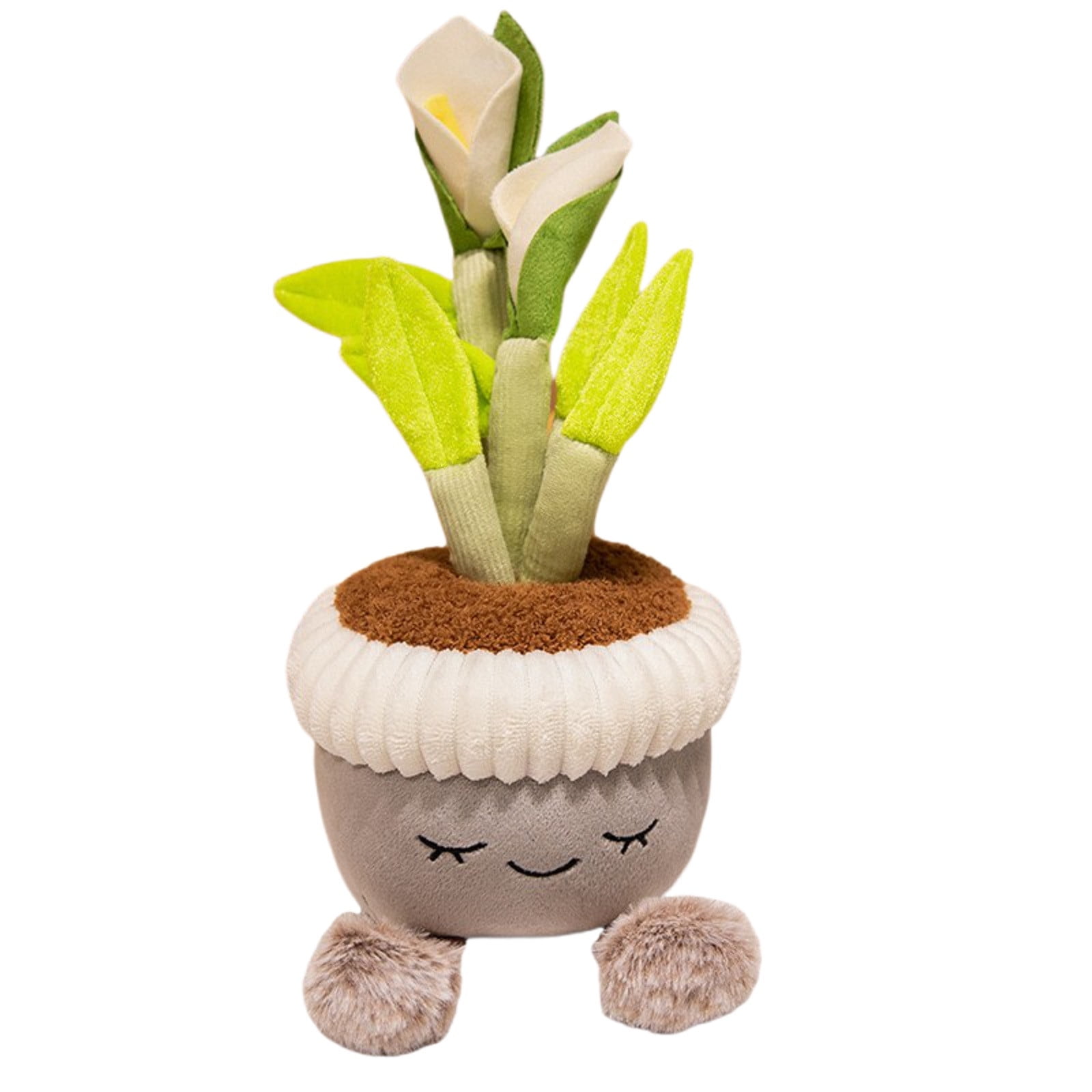 Greenhouse By russ Plush, Peace Lily Soft Stuffed Plant Plush, Lovely ...