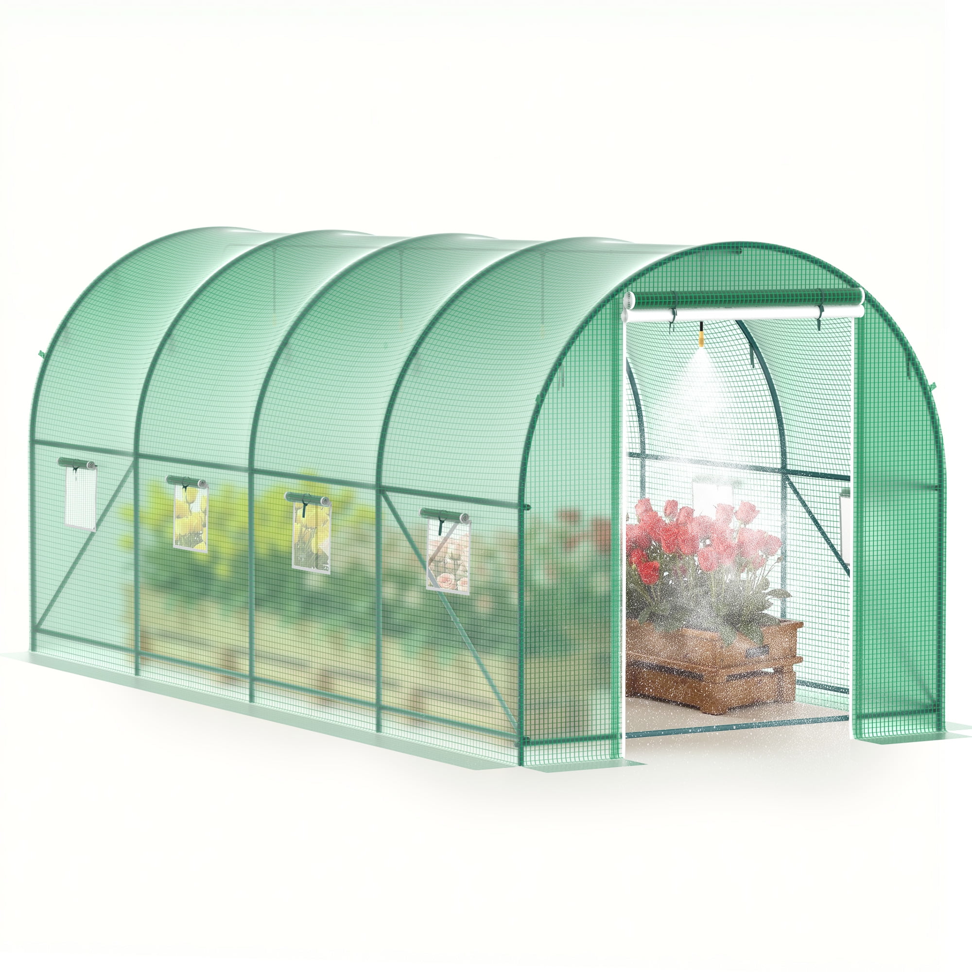 Greenhouses for Outdoors Winter Large Walk In Green Houses for Outside ...