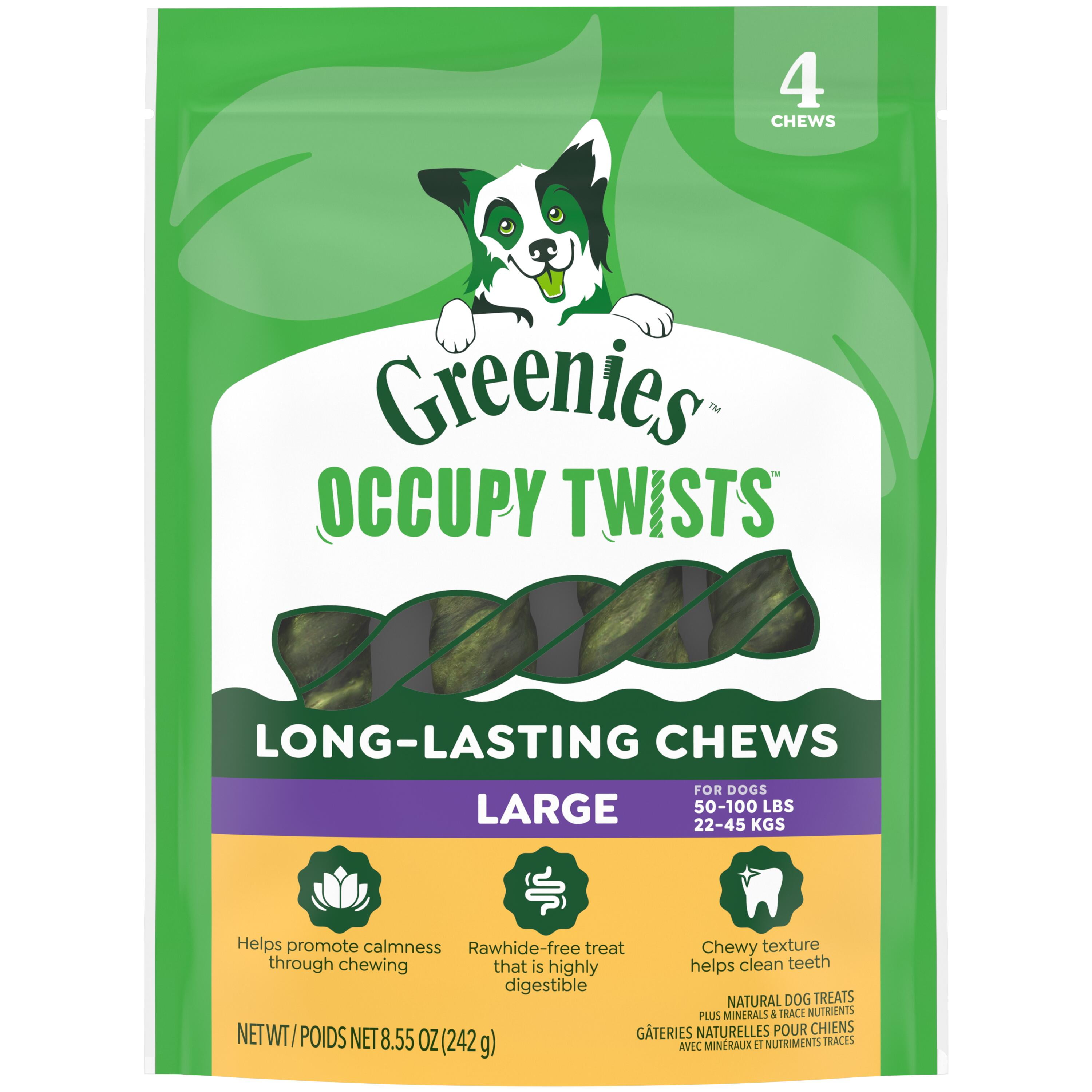 GREENIES Occupy Twist Large Breed 4CT - Walmart.com