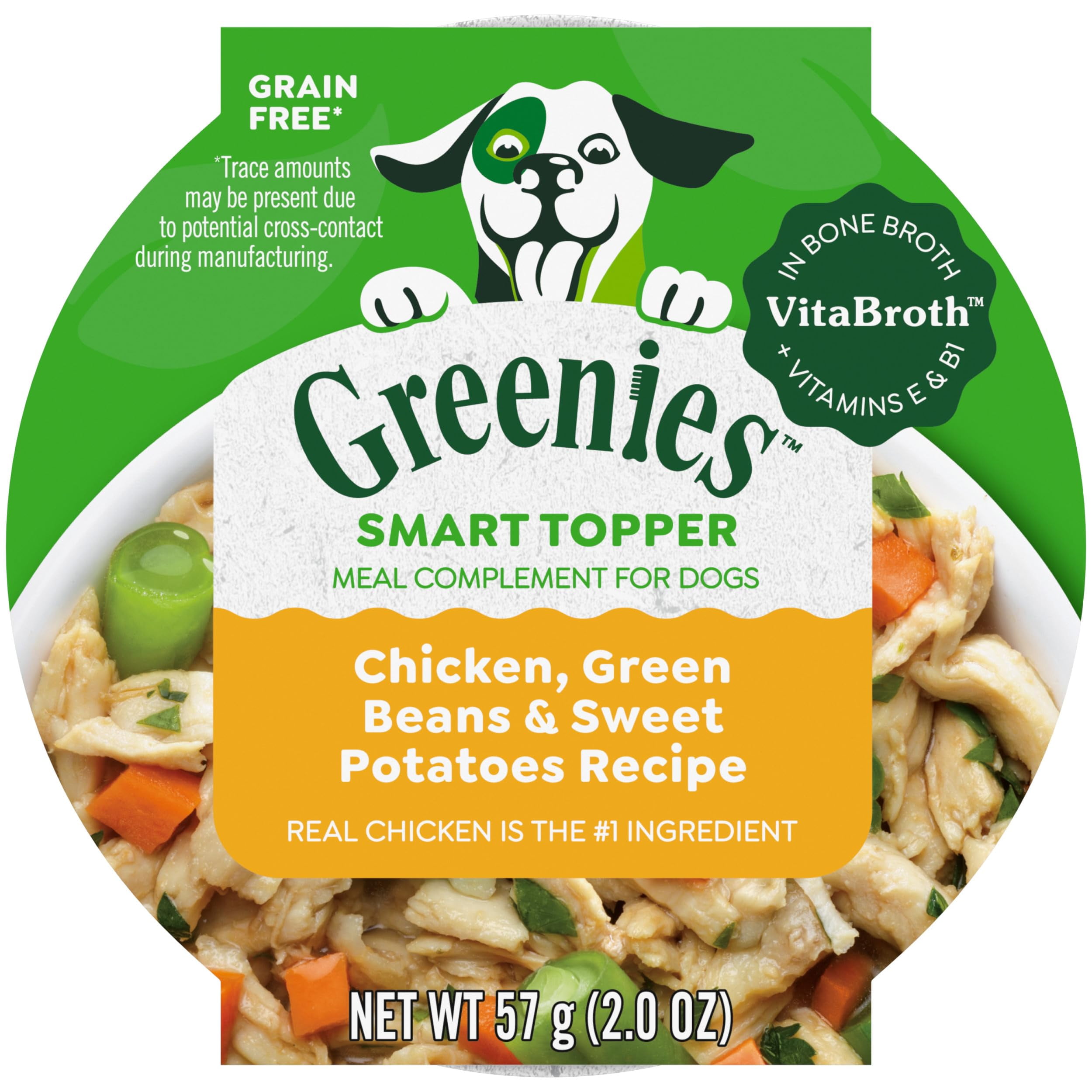Greenies Smart Topper High CCF19 Protein Wet Mix-in for Dogs, Chicken ...