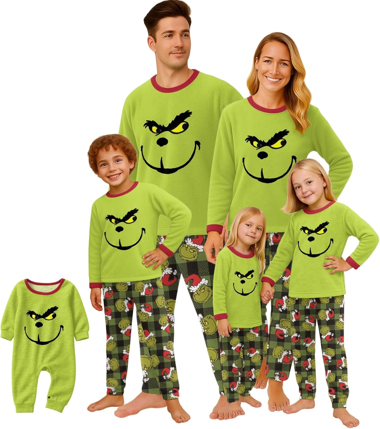 Greeninch Pajamas 2025, Christmas Matching Family Pajamas Greeninch Pjs ...