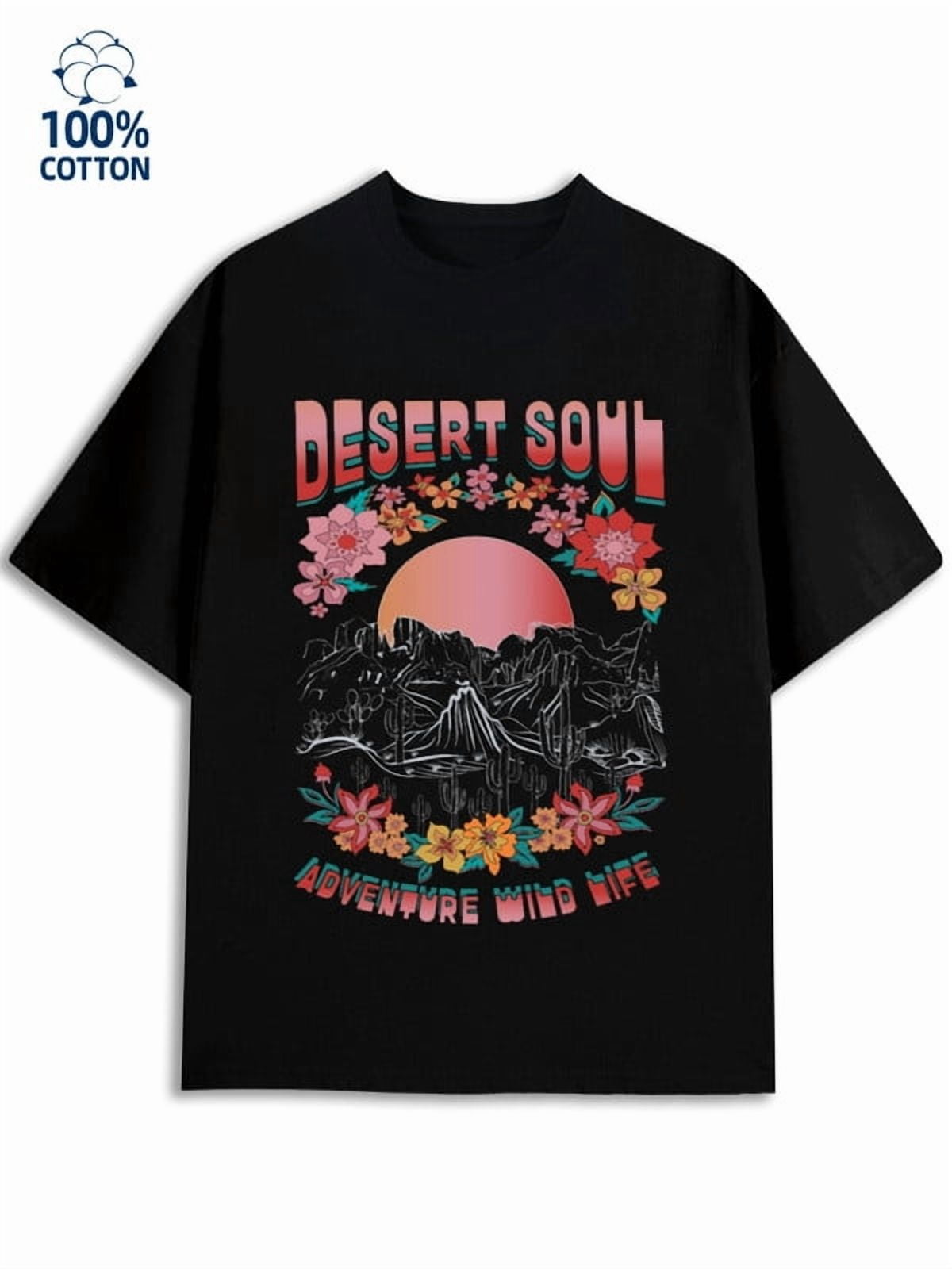 Greenink Desert Soul T-Shirt Mens rock black Cool shirts, Funny shirts ...